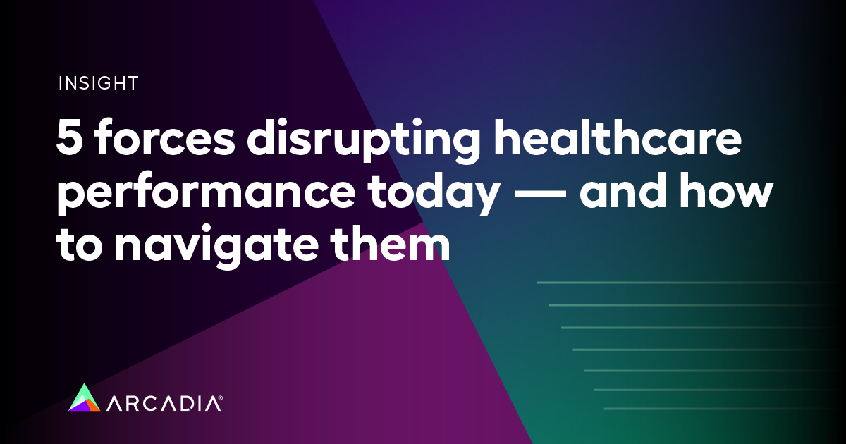 5 forces disrupting healthcare today