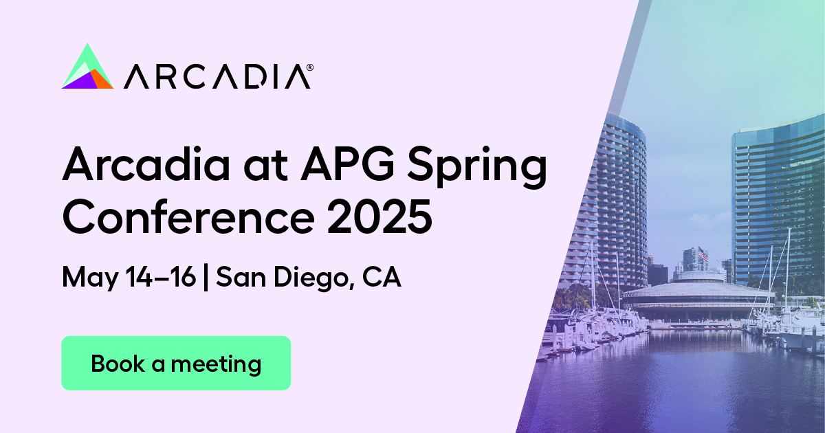 Arcadia at APG Spring Conference 2025