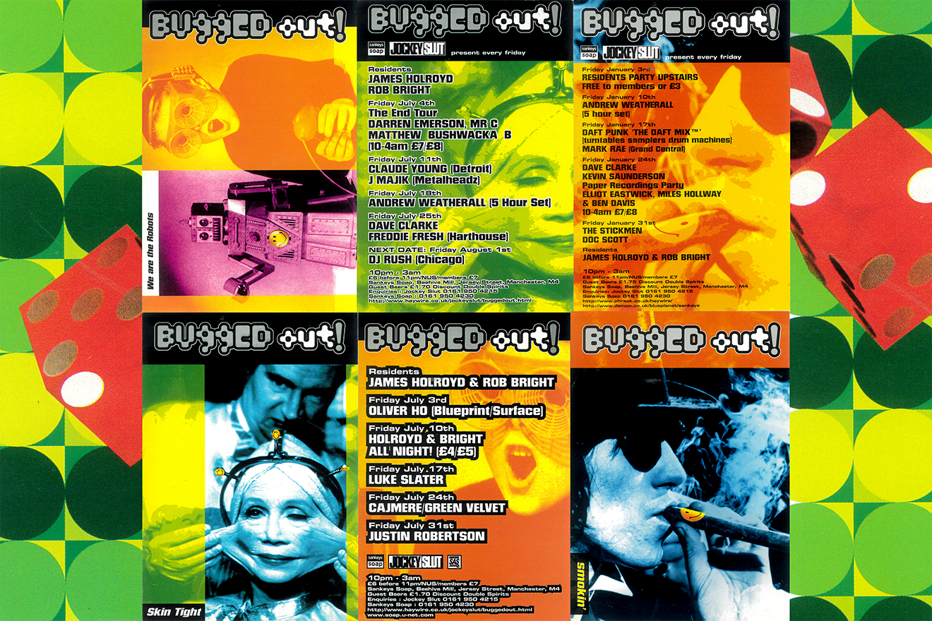 30 years of Bugged Out! in rave flyers - Mixmag.net