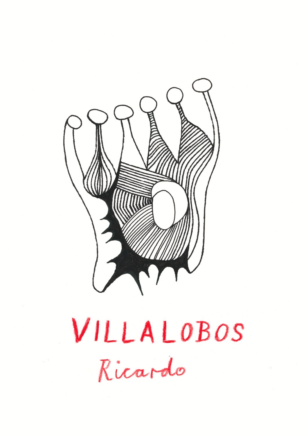 Craig Richards publishes drawings of Ricardo Villalobos, Ben UFO and ...