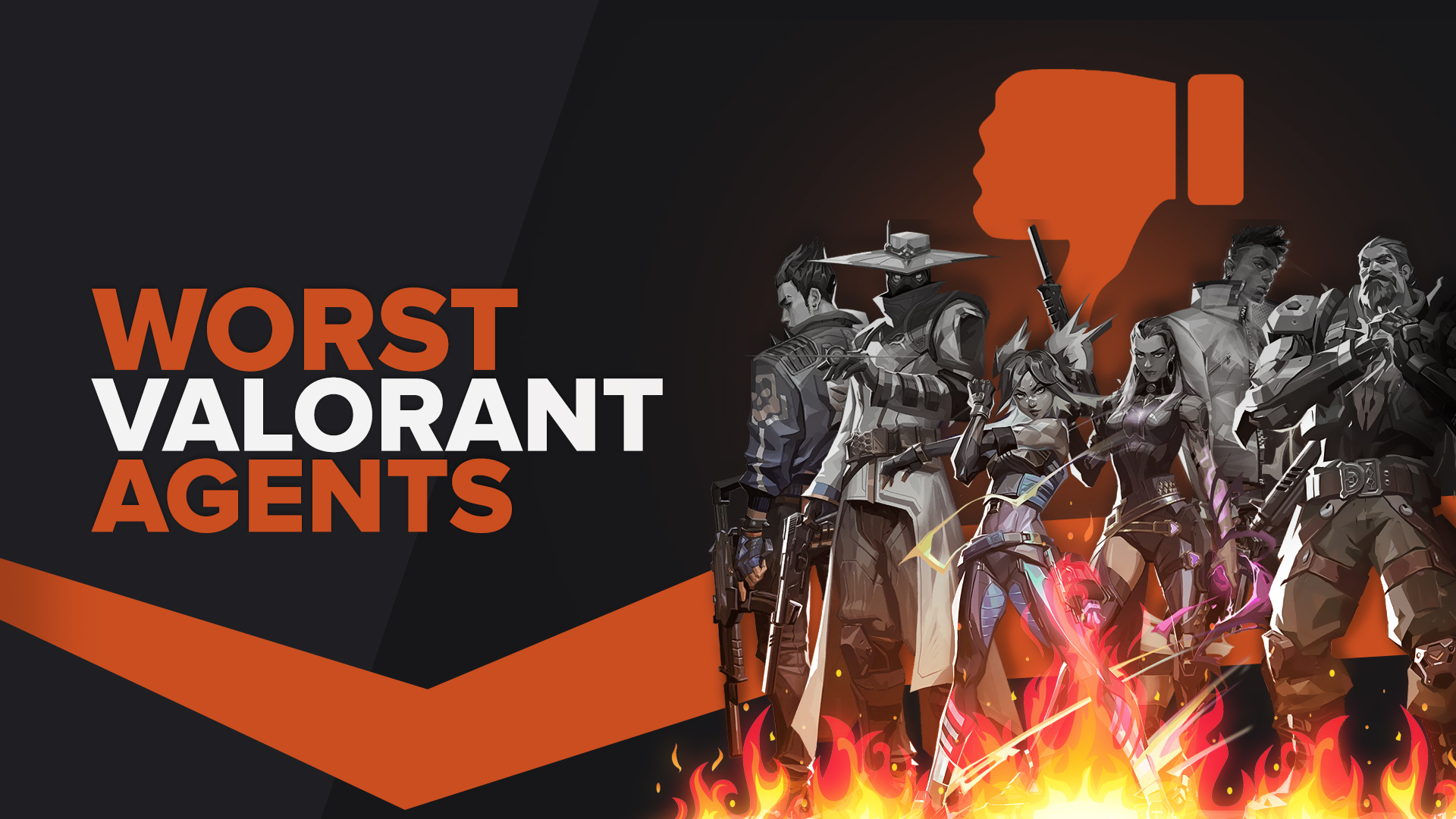 Worst Valorant Agents