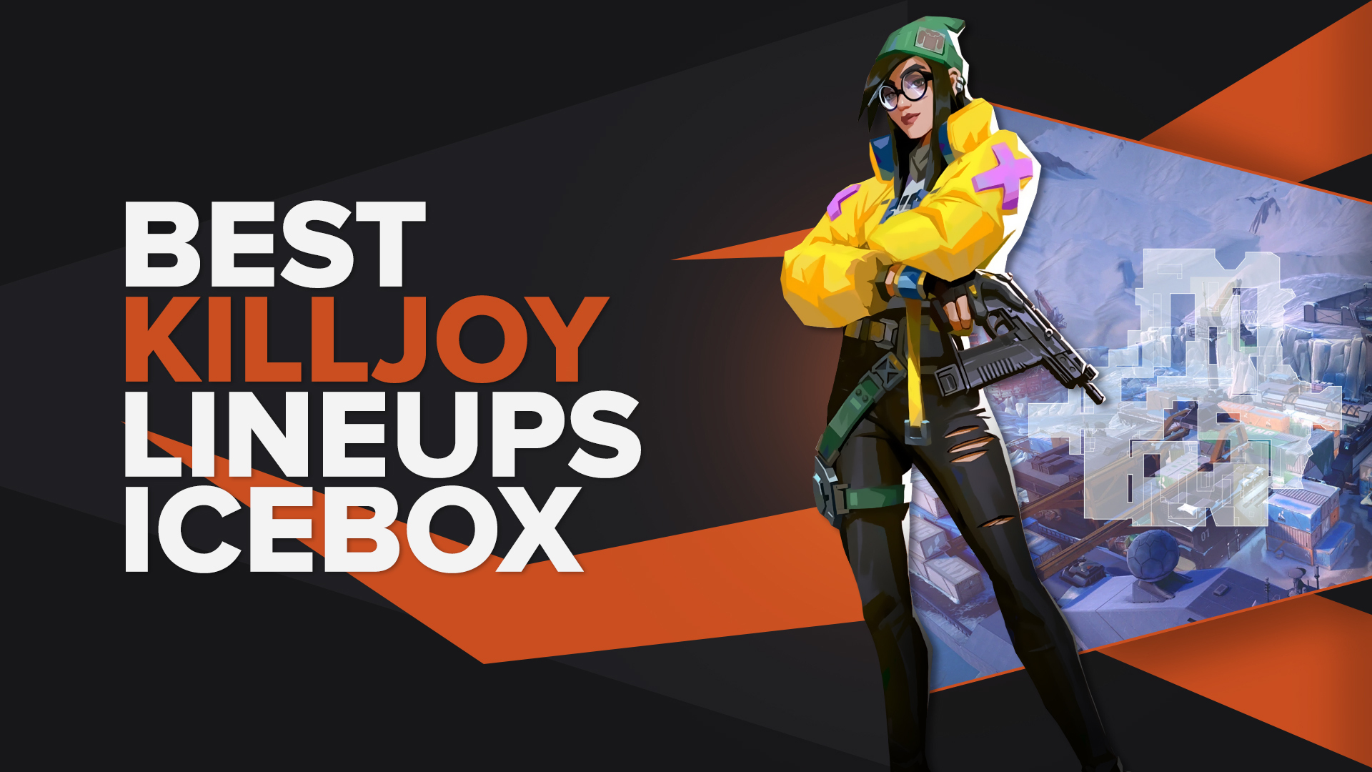 Best Killjoy Lineups on Icebox | Nade | Alarm Bot | Turret | Ultimate