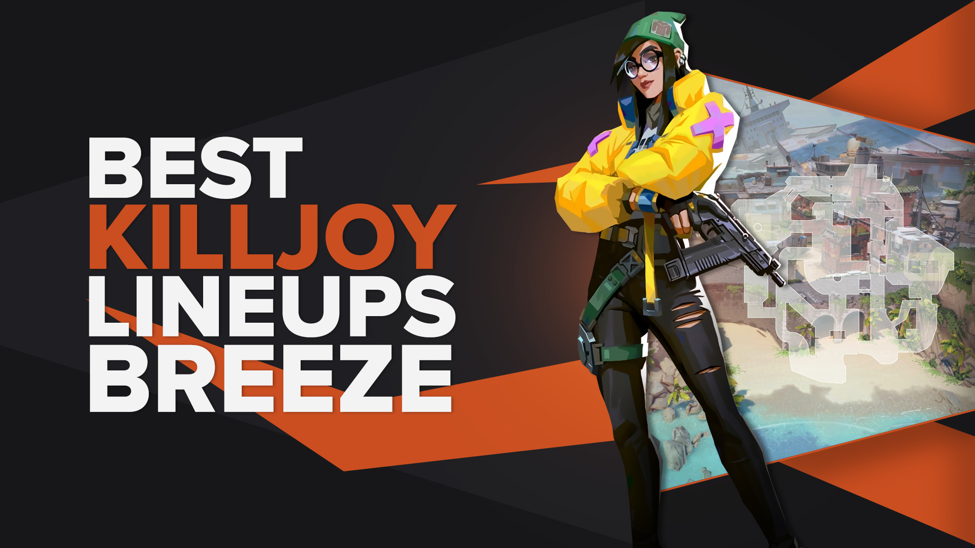 Best Killjoy Lineups on Breeze [All Abilities & Both Sides]