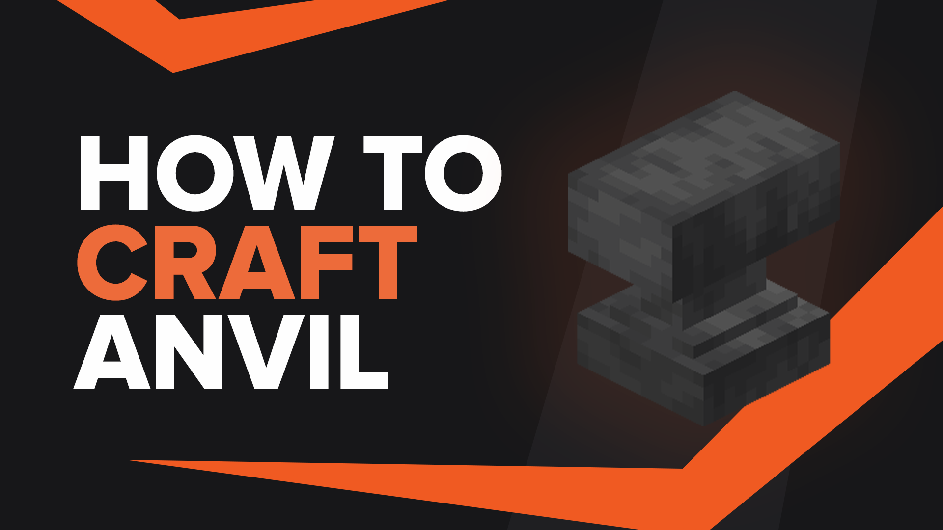 How To Make Anvil In Minecraft