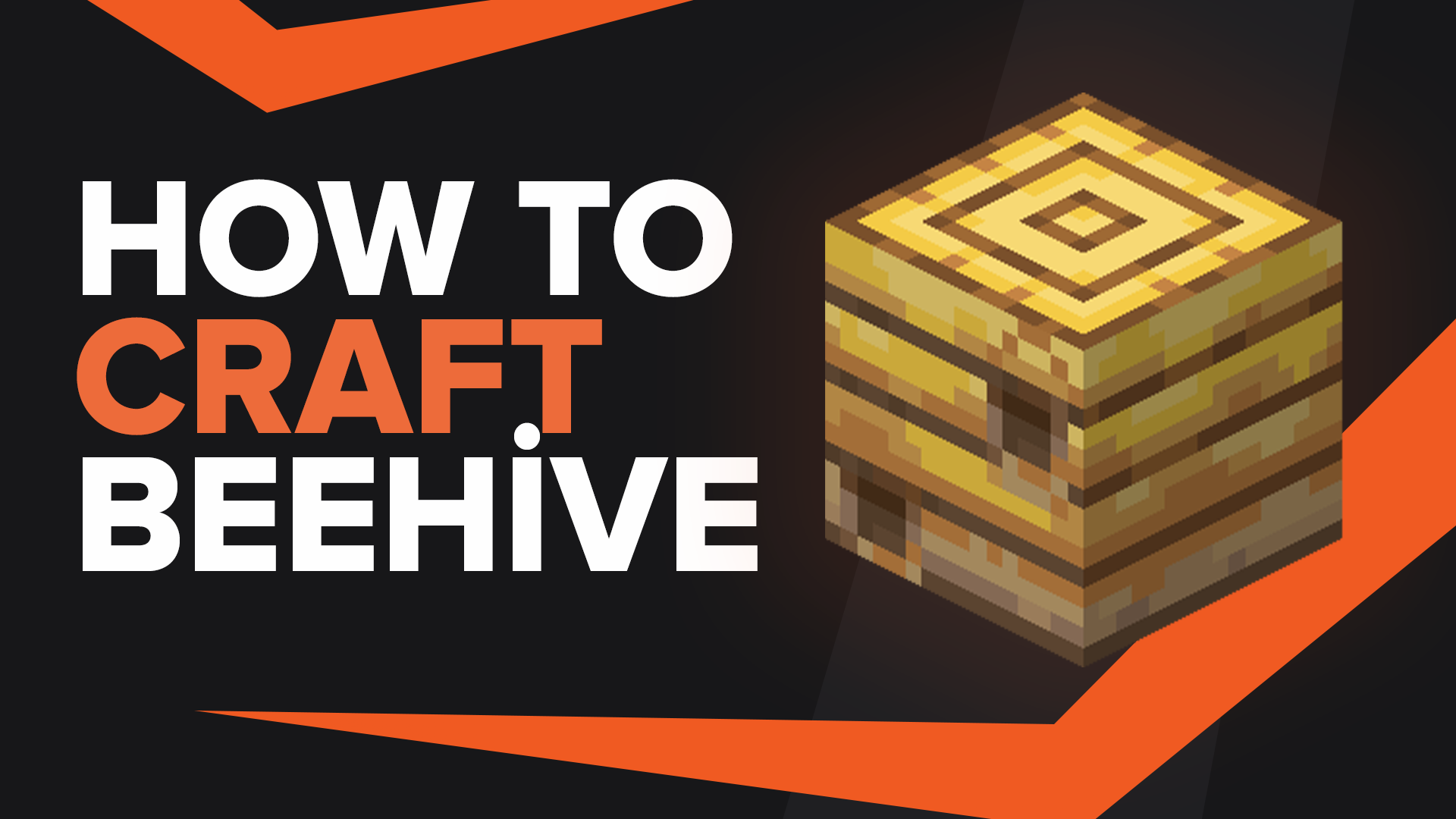 How To Make Beehive In Minecraft