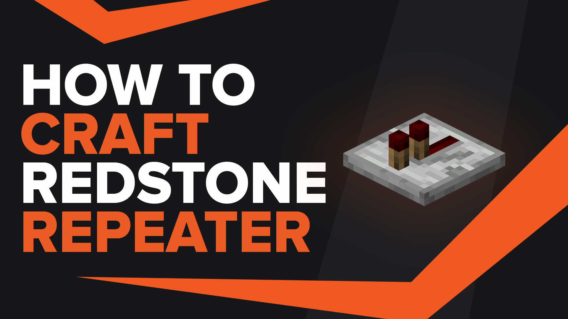 How To Make Redstone Repeater In Minecraft
