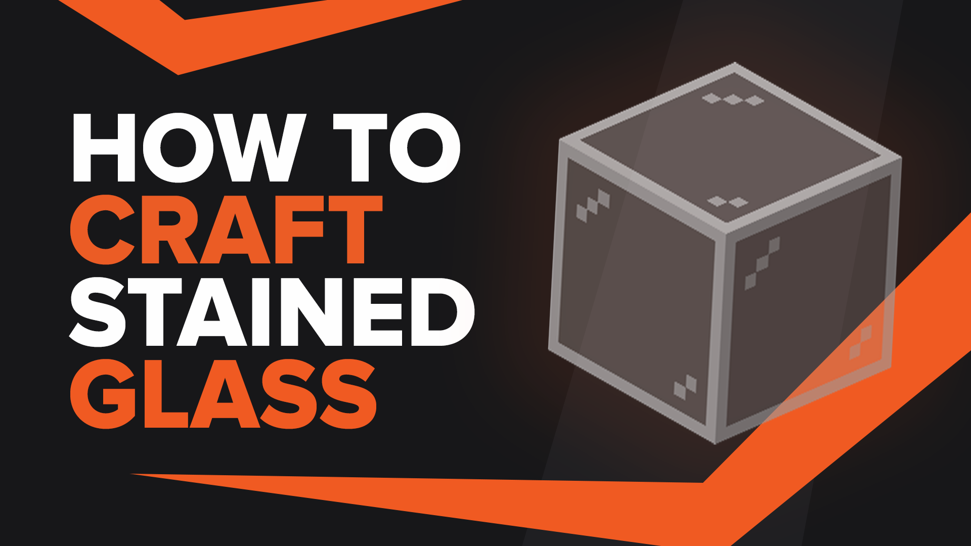 How To Make Stained Glass In Minecraft