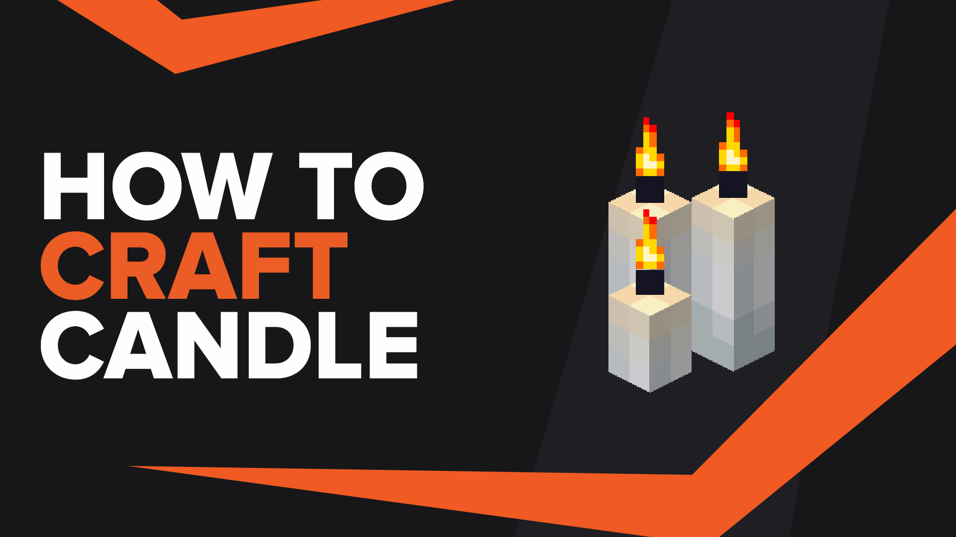 How To Make Candle In Minecraft