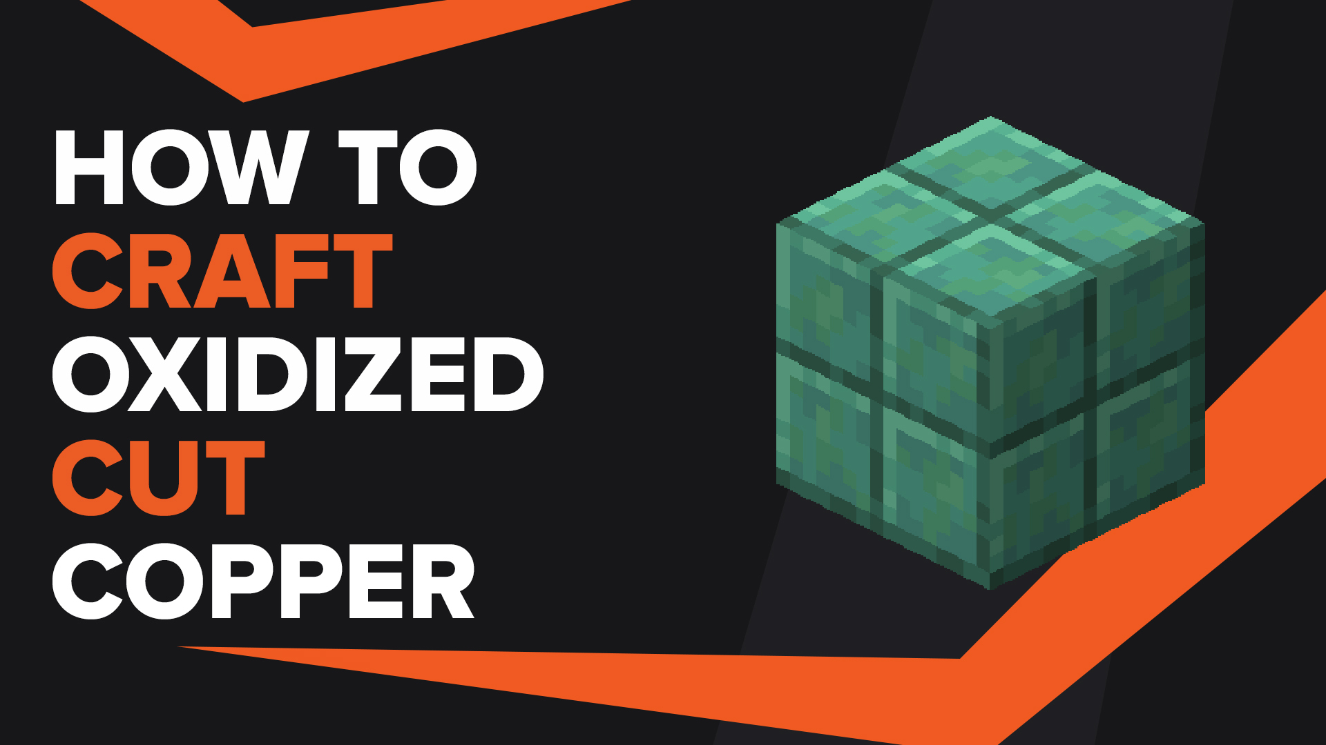 How To Make Oxidized Cut Copper Slab In Minecraft