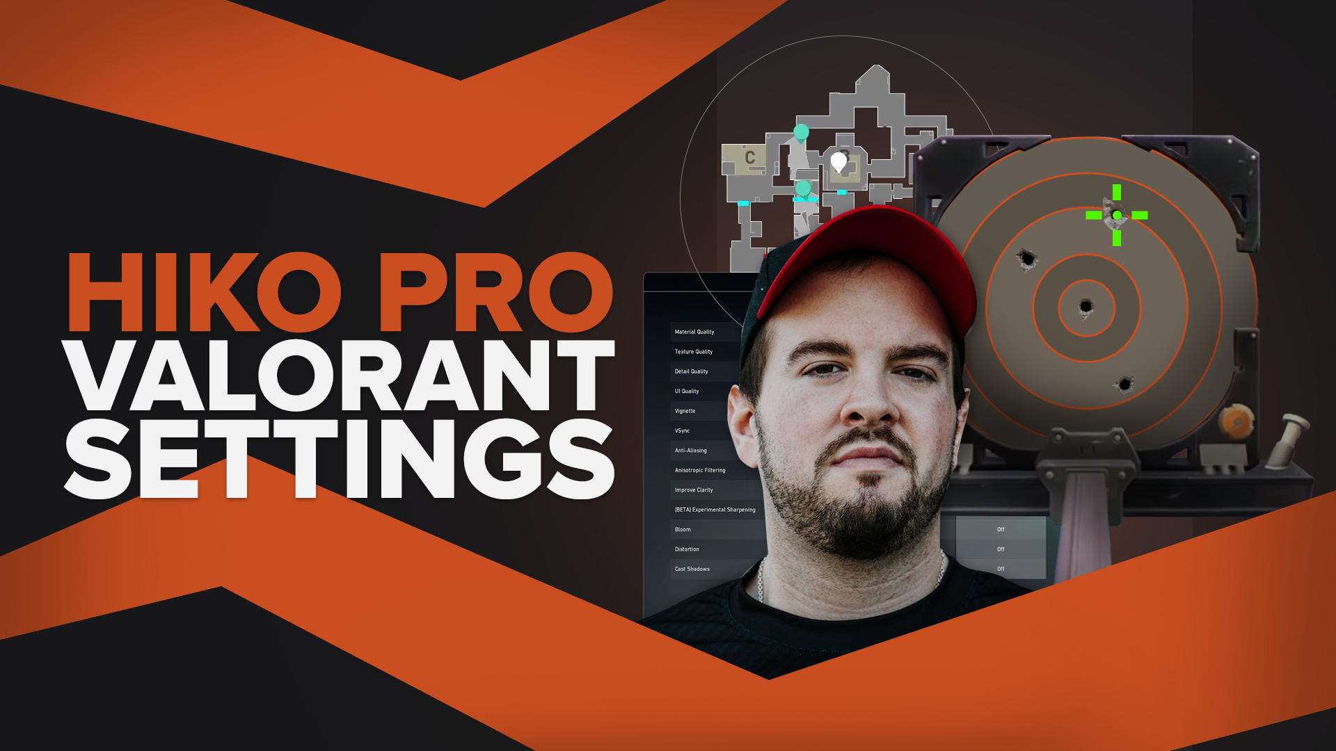 Hiko Valorant Pro Settings│Mouse │Crosshair │Map │Key Bindings │Video…