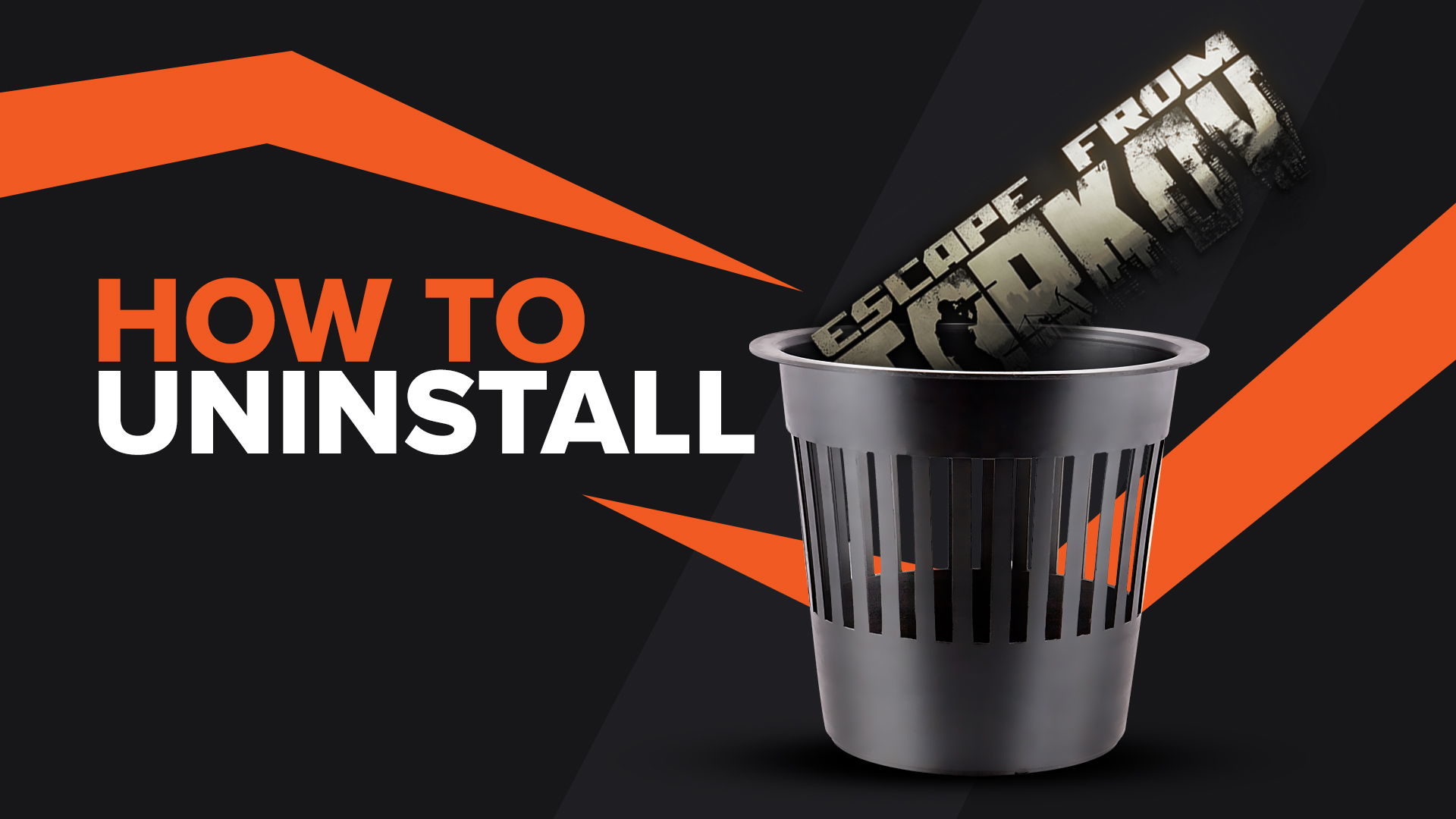 How to easily uninstall, delete and deactivate Escape from Tarkov