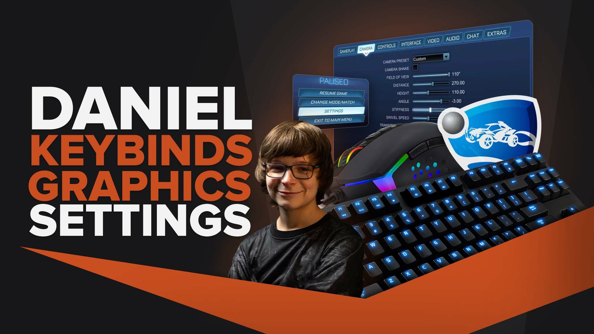 Daniel Rocket League Settings [Esports Spotlight]