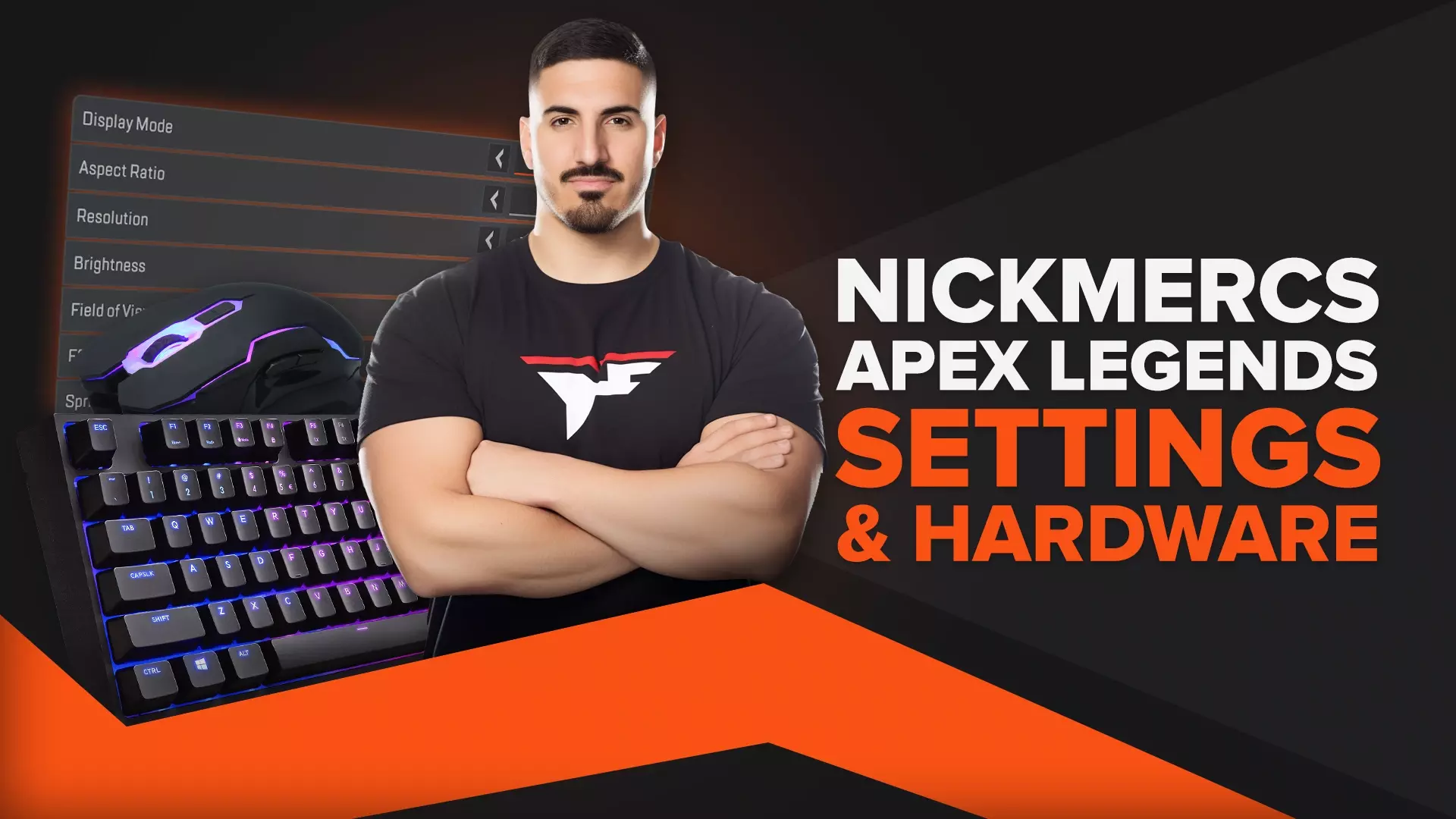 Nickmercs Apex Legends Settings [Revelaled]