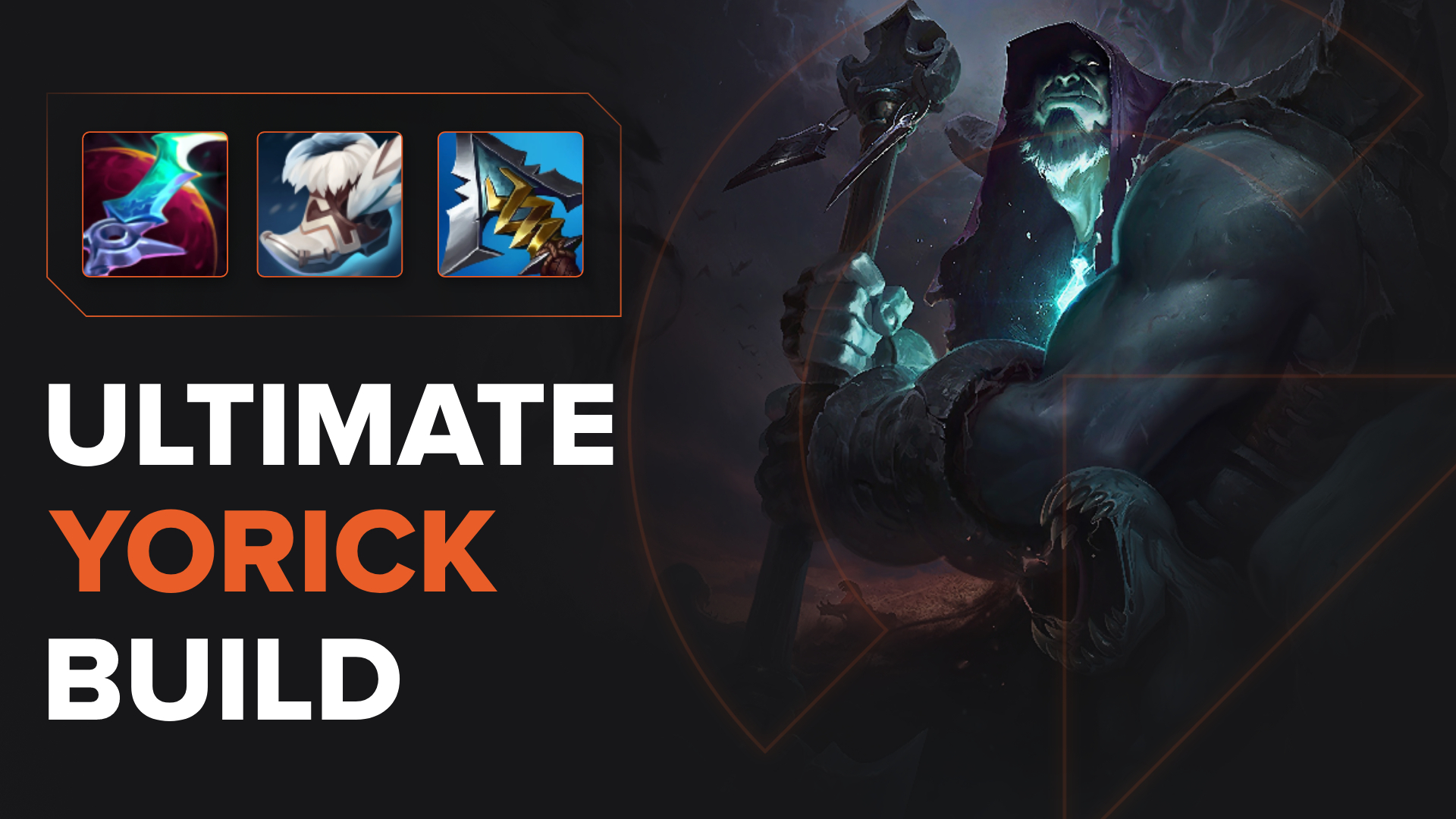 Best Yorick Build Guide | Runes | Spells | Items in League of Legends