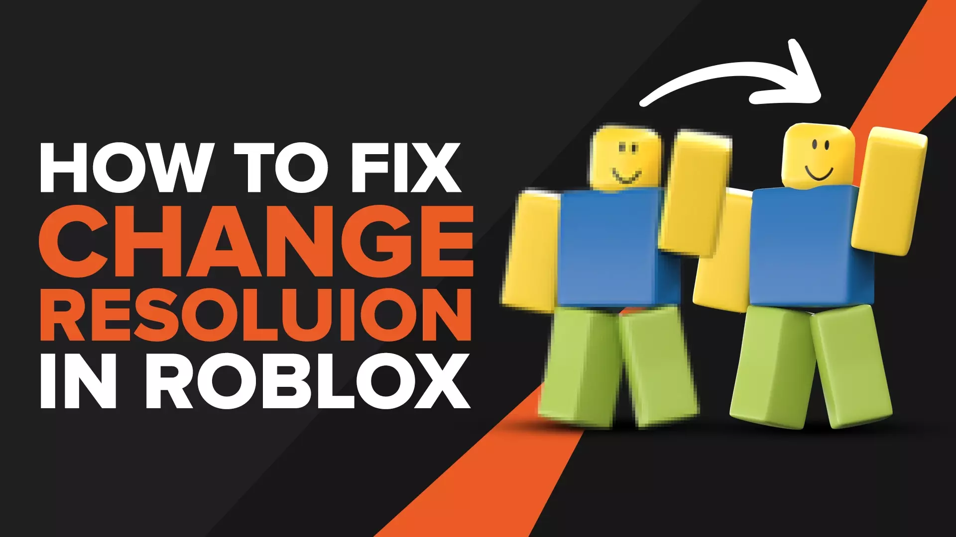 How To Change Resolution In Roblox (Easy fix)