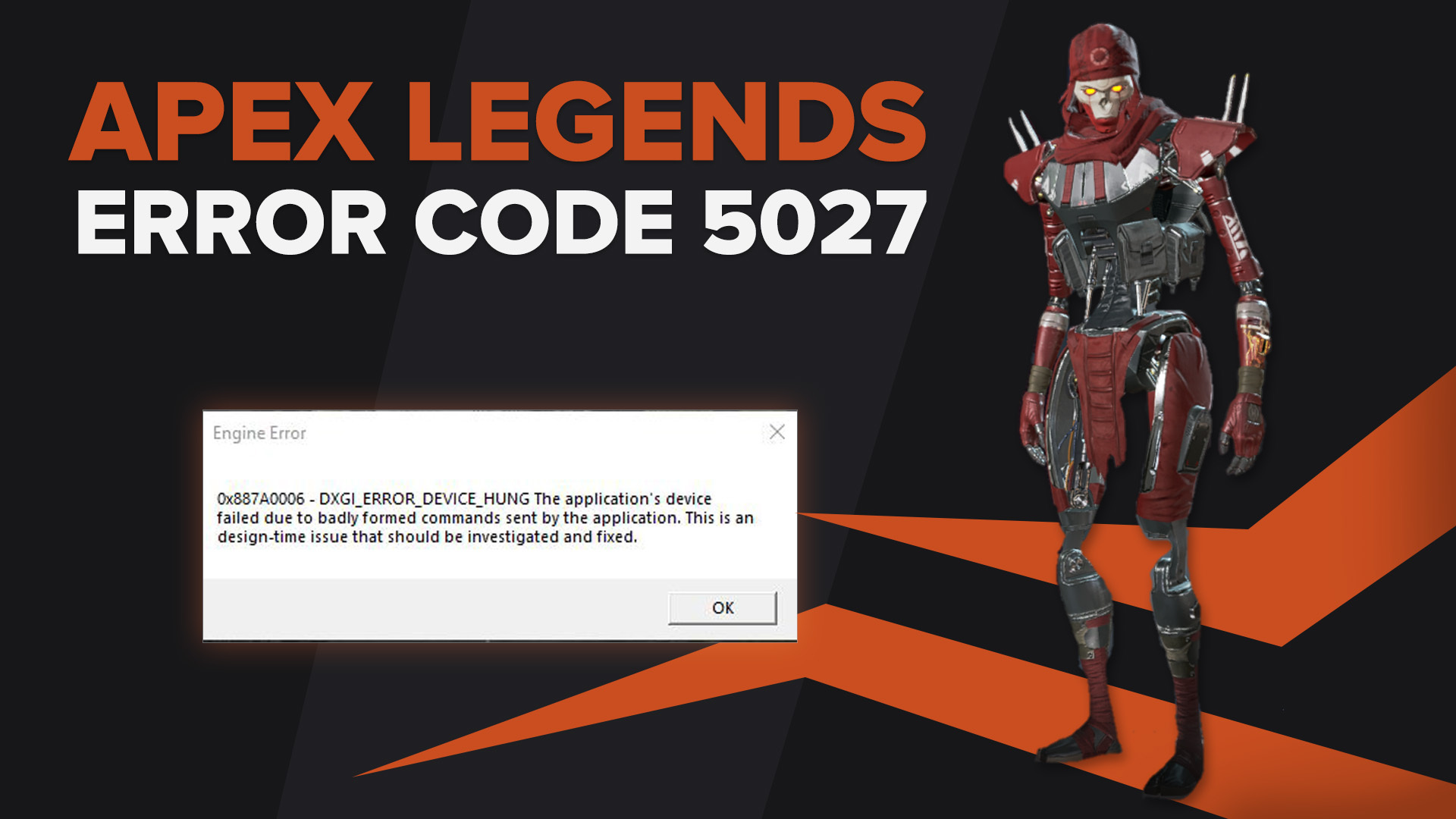 How To Fix Apex Legends 0x887a0006 Dxgi Error Device Hung