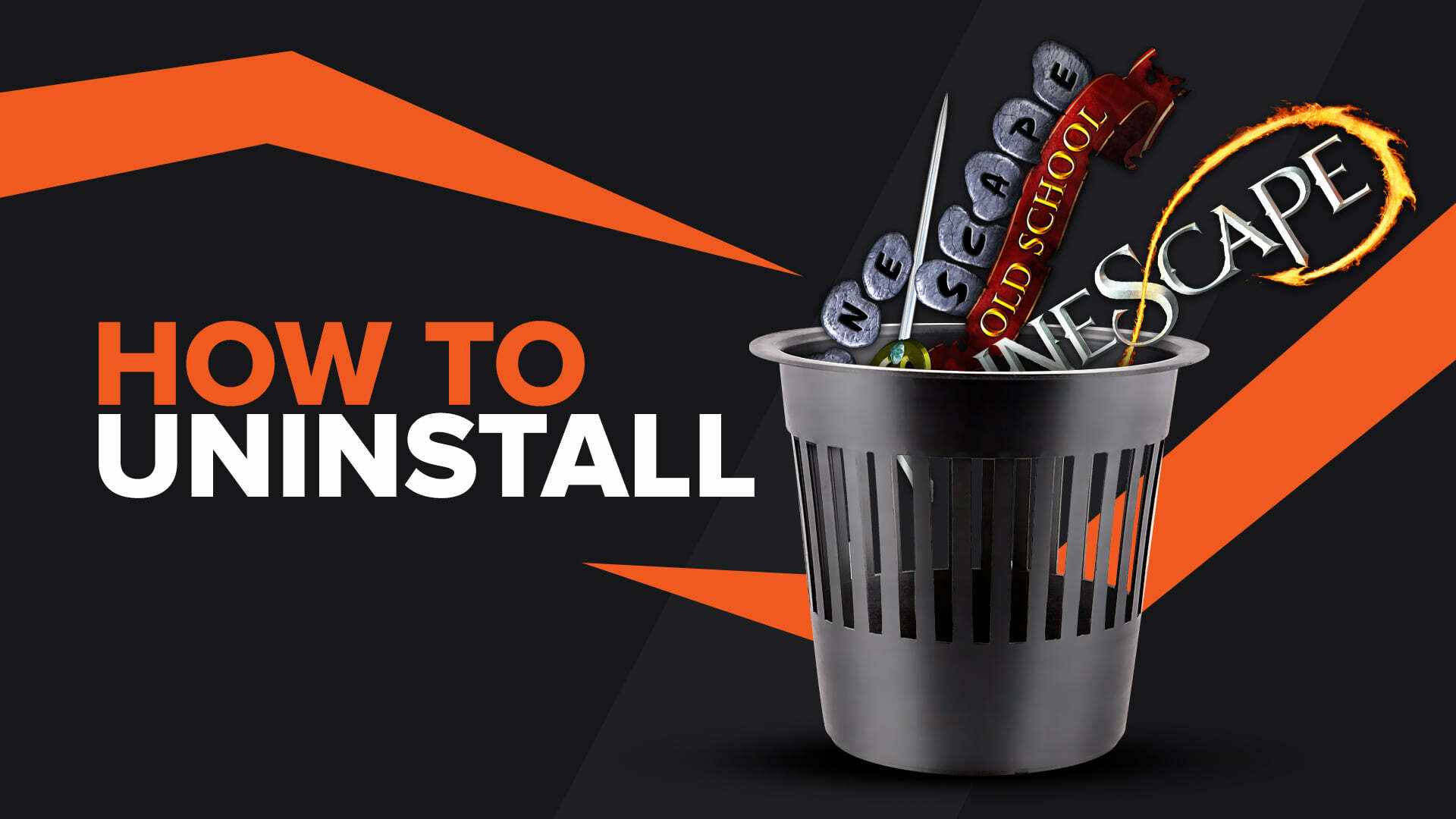 How to easily uninstall and deactivate Runescape and OSRS