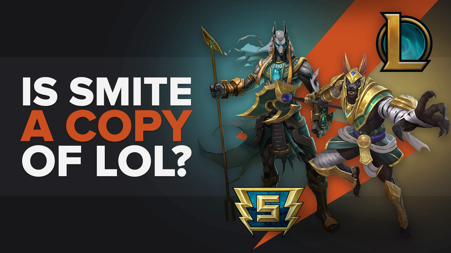 Is Smite a copy of League Of Legends?