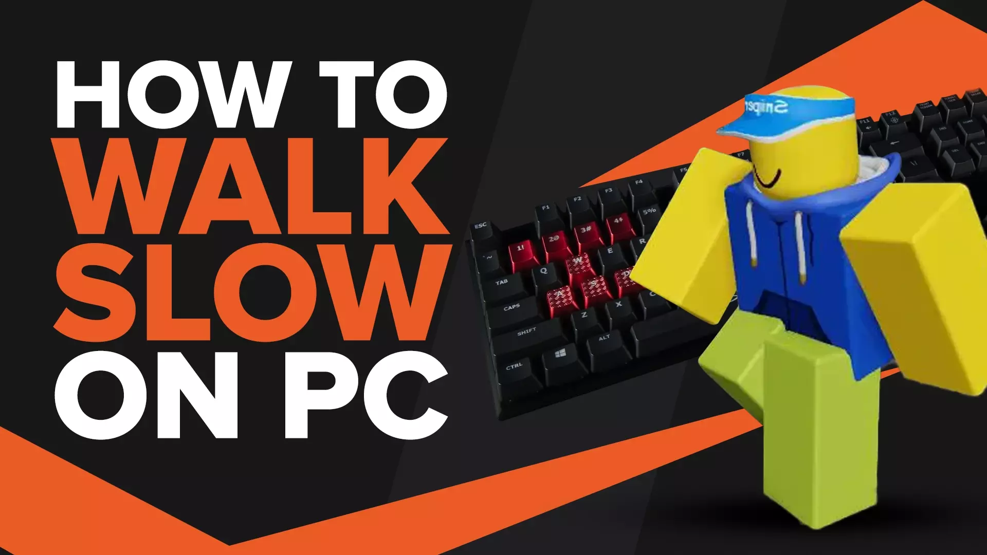 Want to Walk Slower in Roblox PC? How Can You Do It?