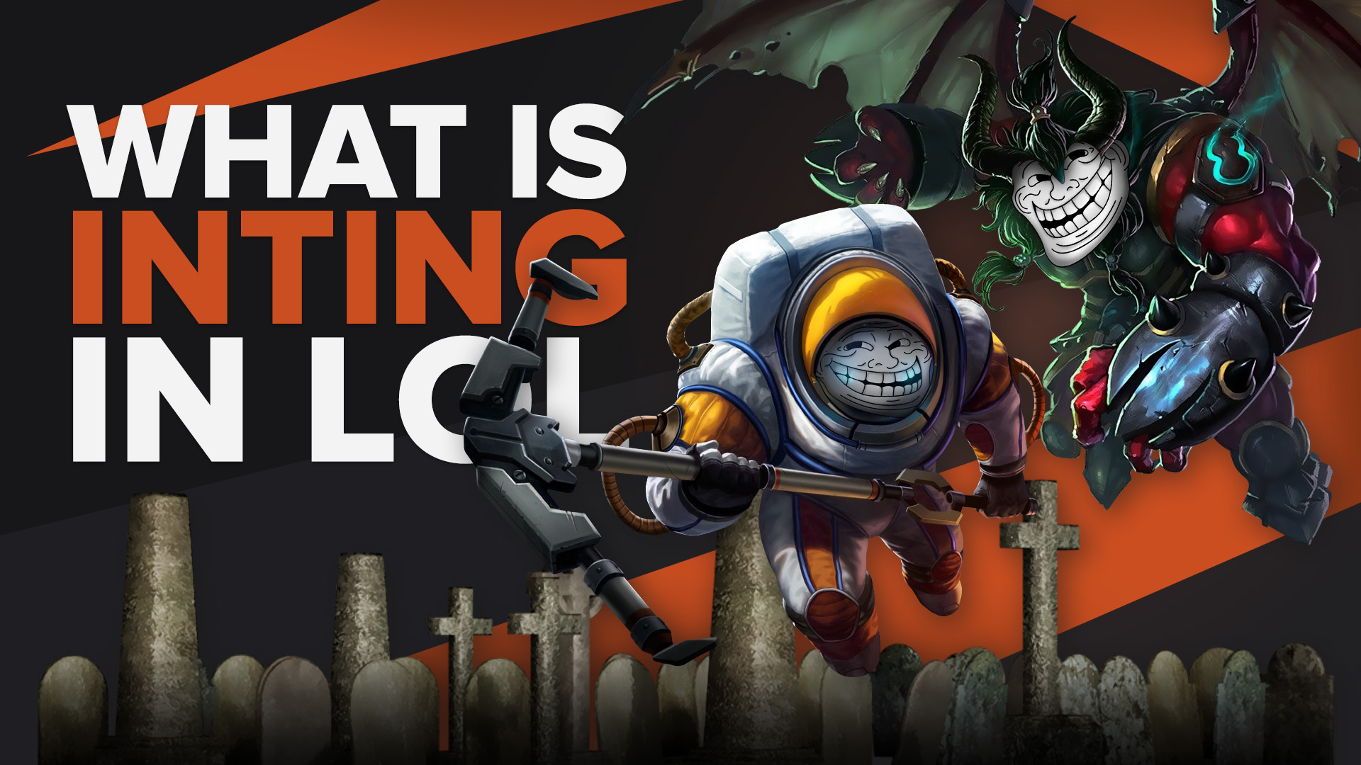 What is inting in League of Legends?