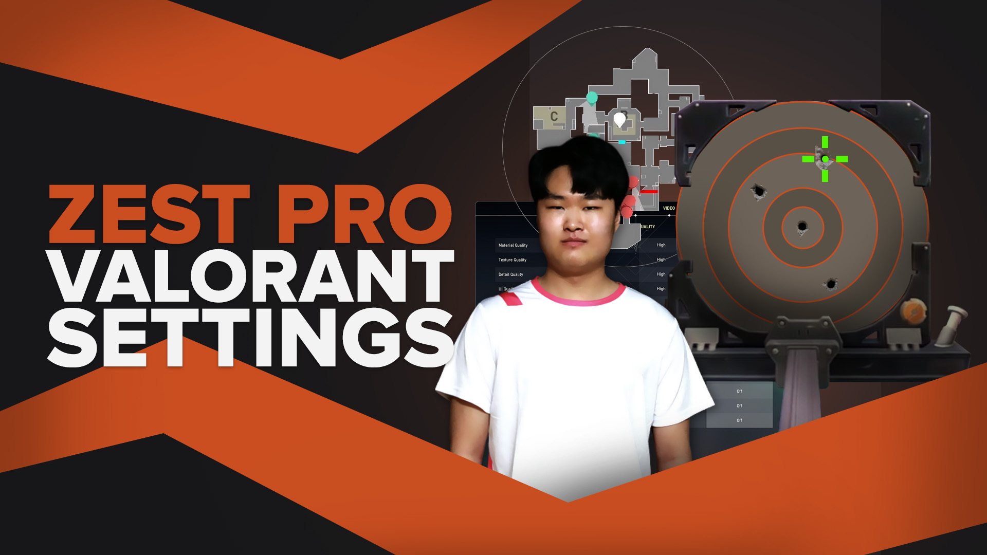 Zest Valorant Pro Settings│Mouse │Crosshair │Map │Key Bindings │Video…