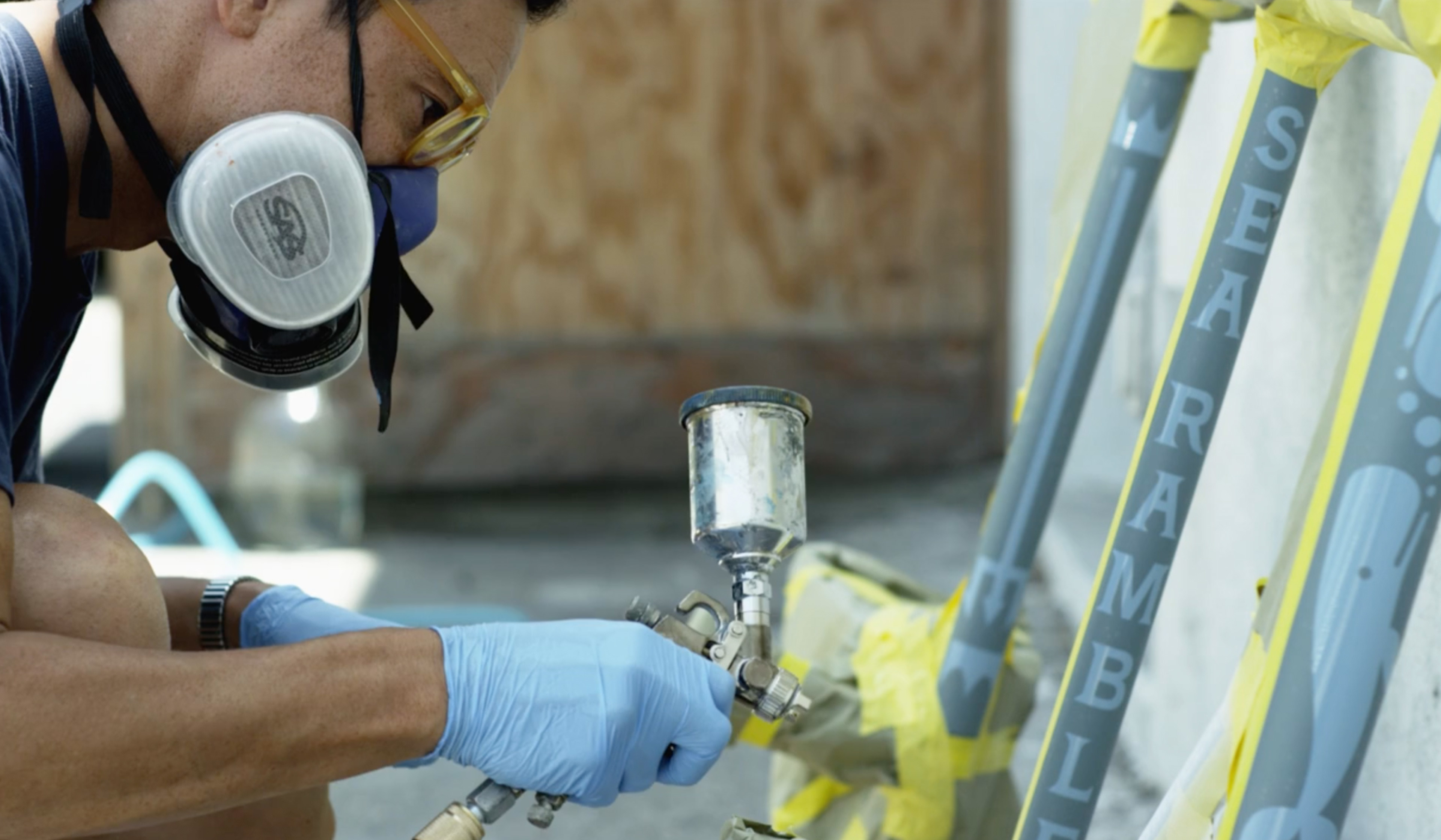 Artist Geoff McFetridge builds a whacky, human-powered surf… | Huck