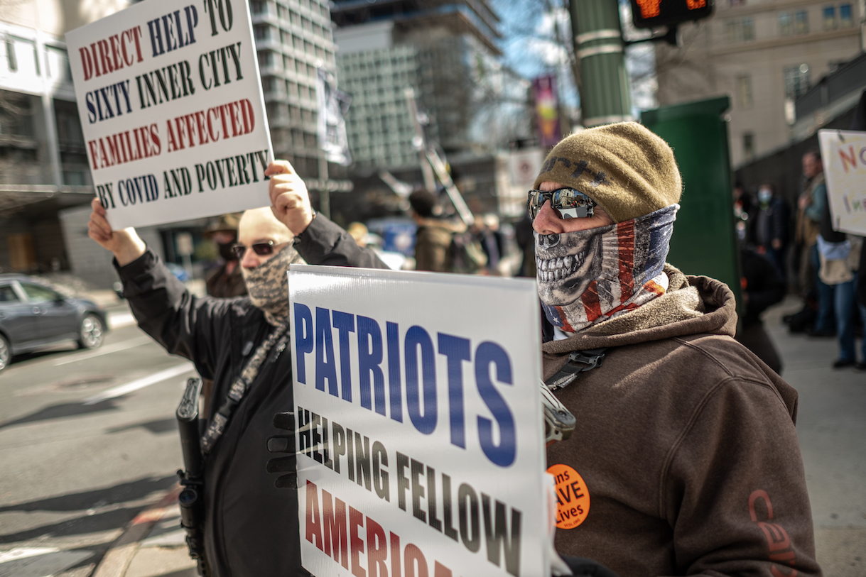 The gun rights protest setting the stage for the inauguration | Huck