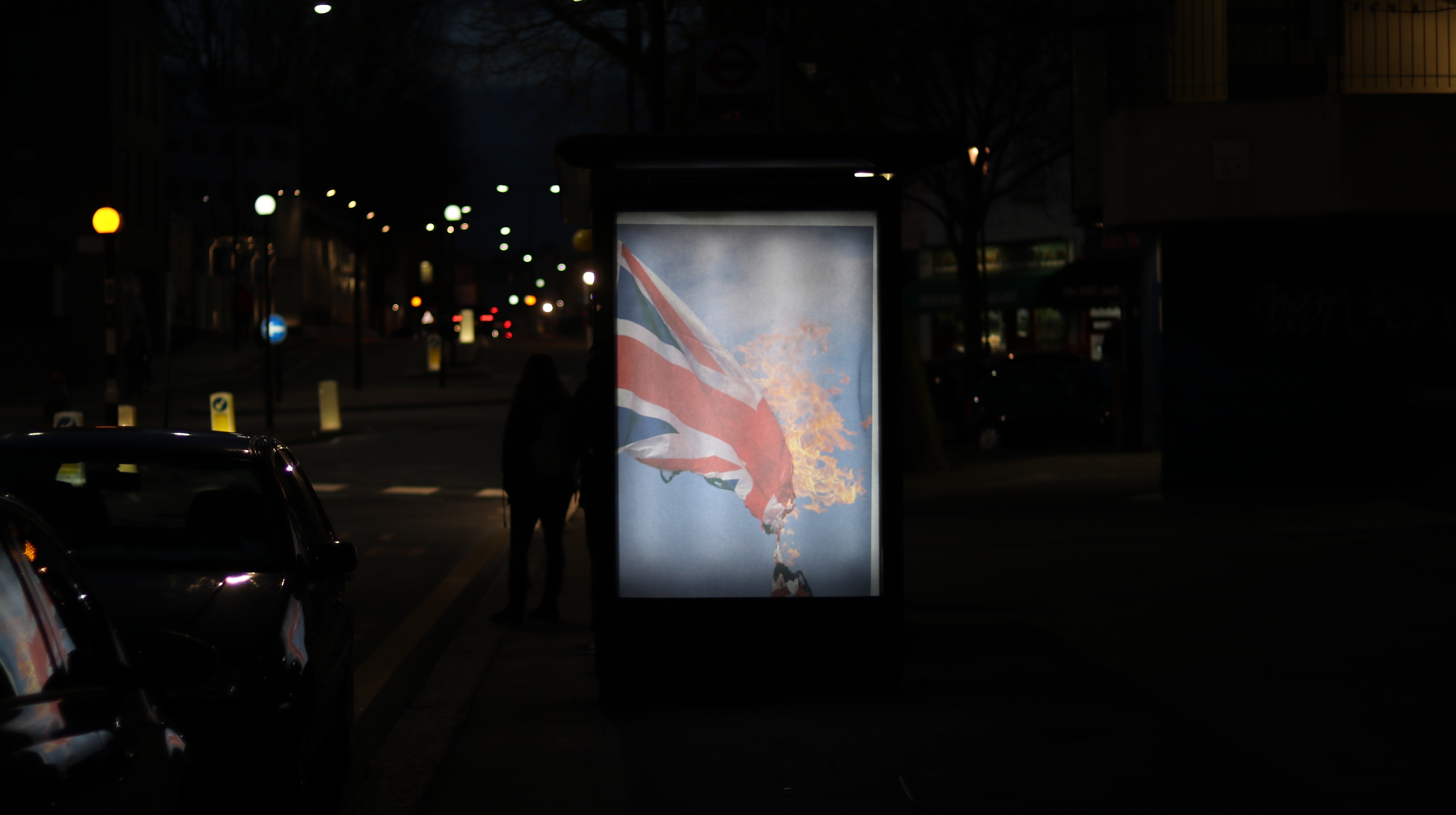 The truth behind that burning Union Jack photo | Huck