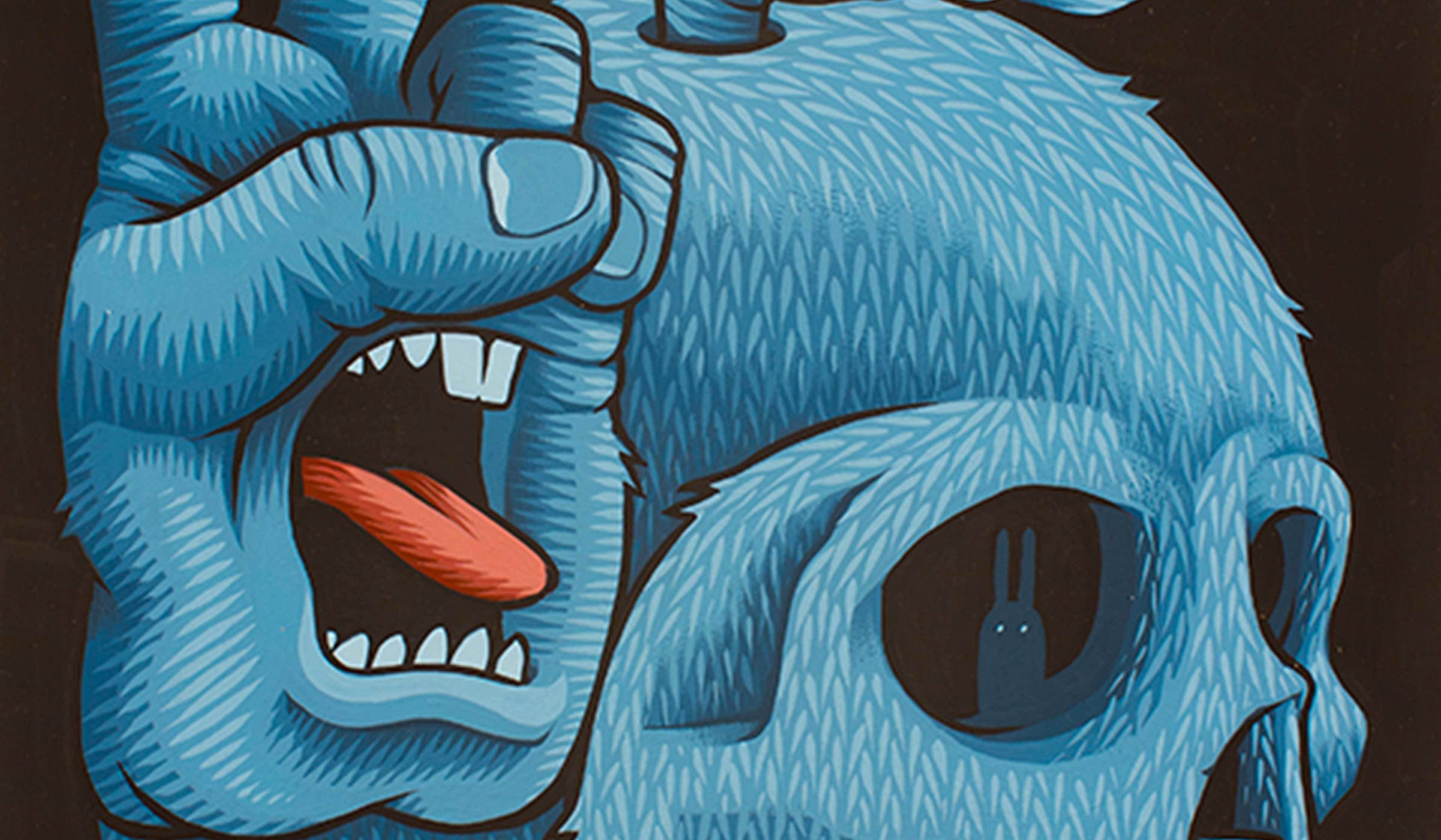 Jim Philips’ Screaming Hand as you’ve never seen it before | Huck