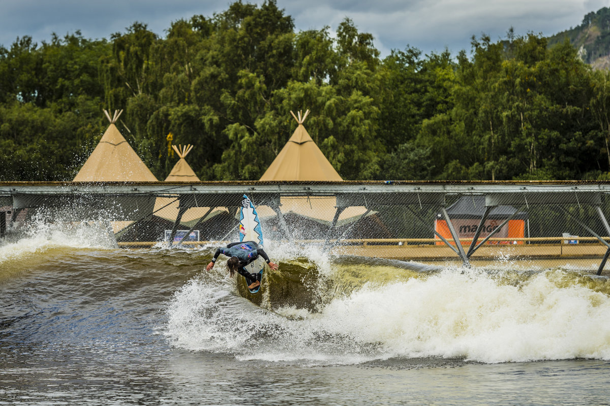 World’s first artificial waves surf comp kicks off in Wales | Huck