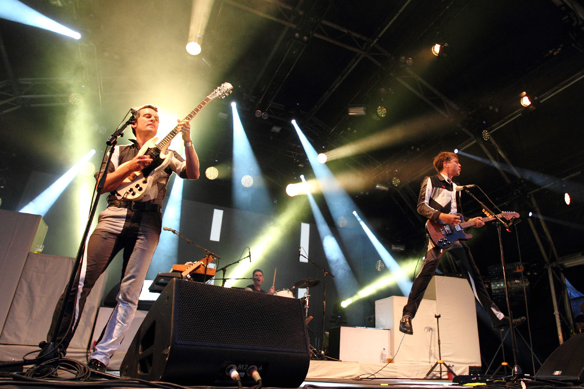 Photos of Franz Ferdinand at London's Somerset House | The Line of Best Fit