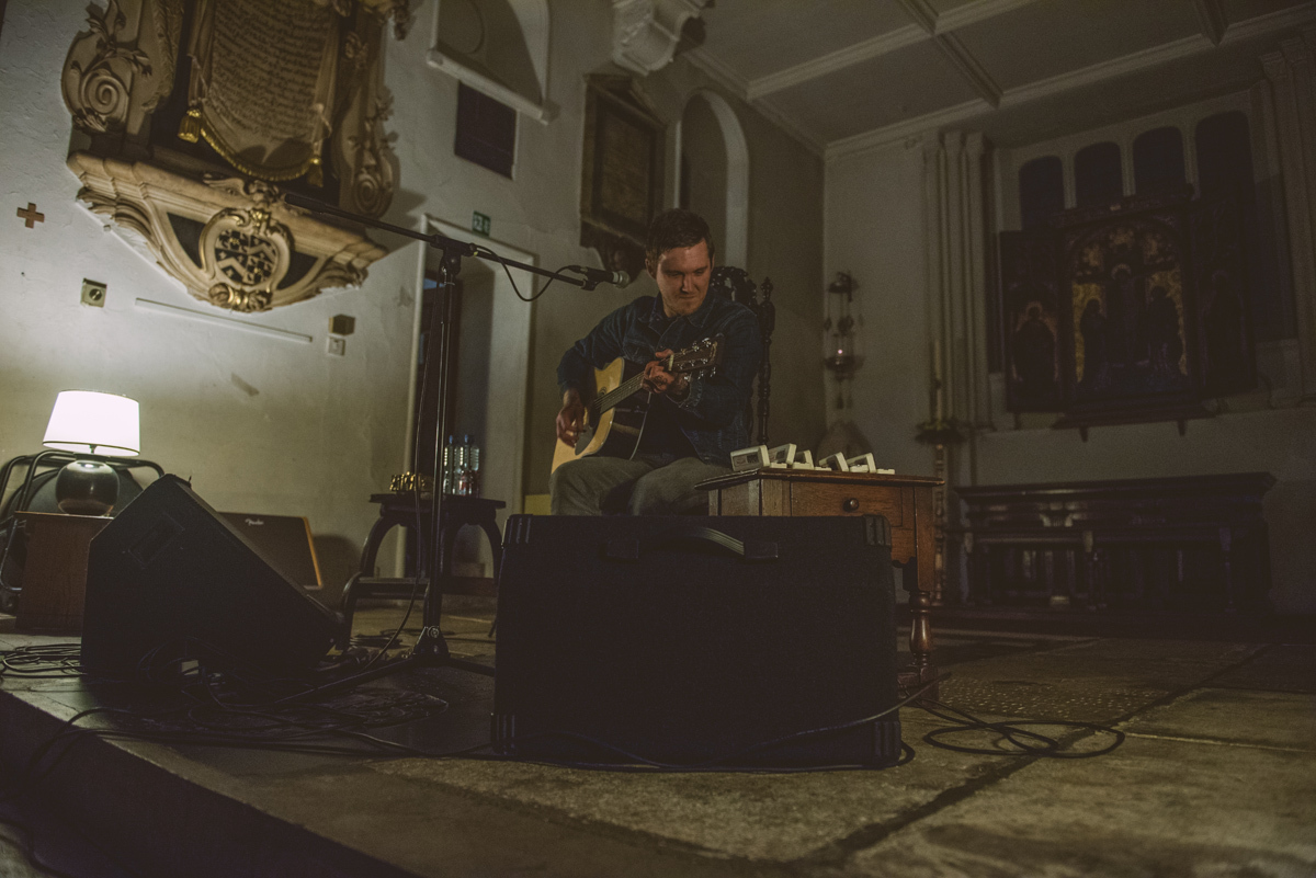 Photos of Brian Fallon at St Pancras Old Church in London | The Line of ...