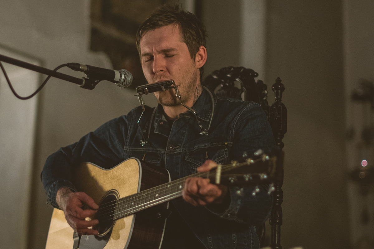 Photos of Brian Fallon at St Pancras Old Church in London | The Line of ...