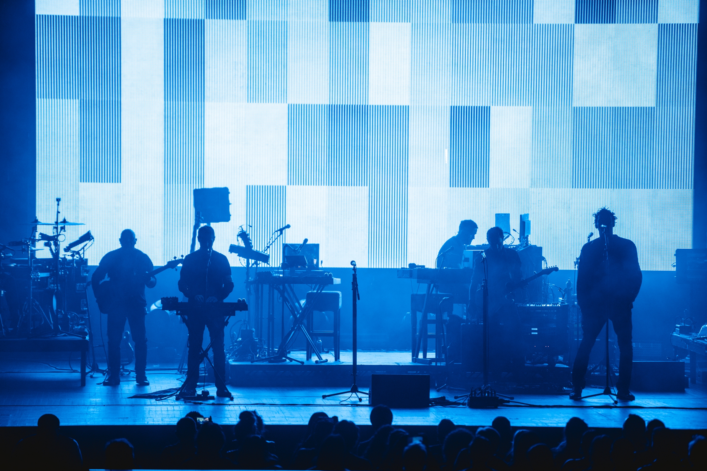Photos of Massive Attack live at Radio City Music Hall in New York ...