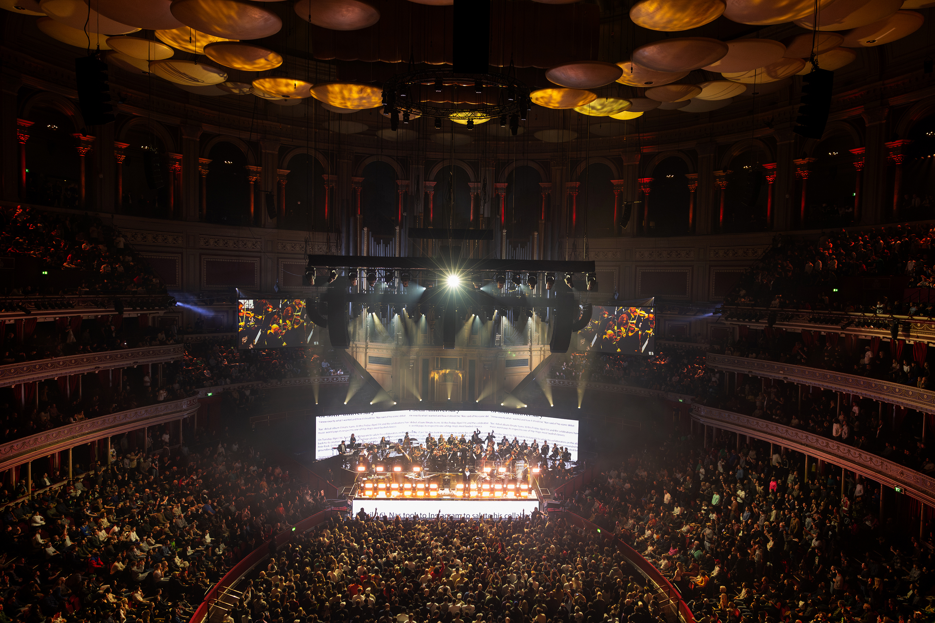 Photos of Nas live at Royal Albert Hall on 15 November 2024 | The Line ...