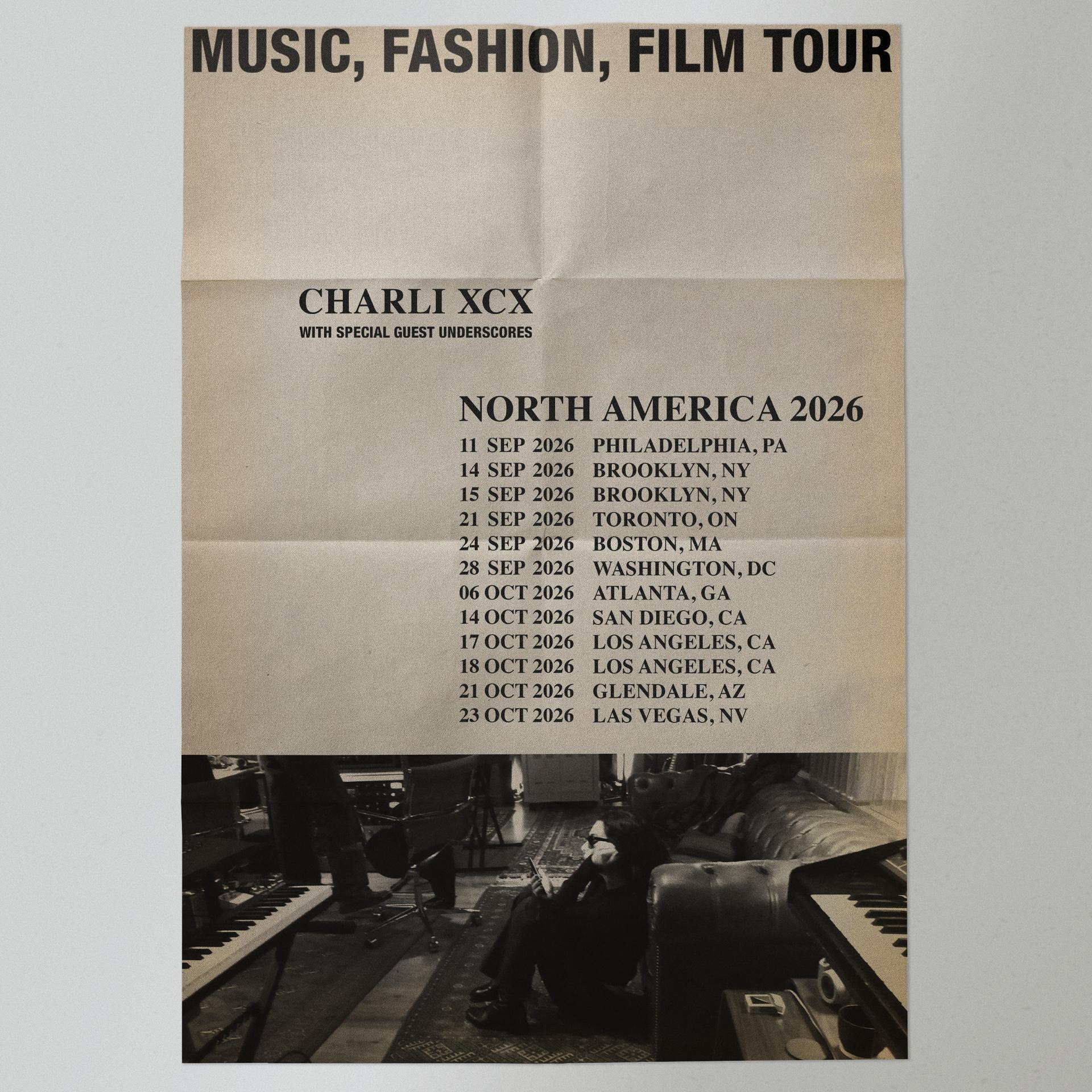 Charli xcx details Music, Fashion, Film arena tour across US | The Line ...