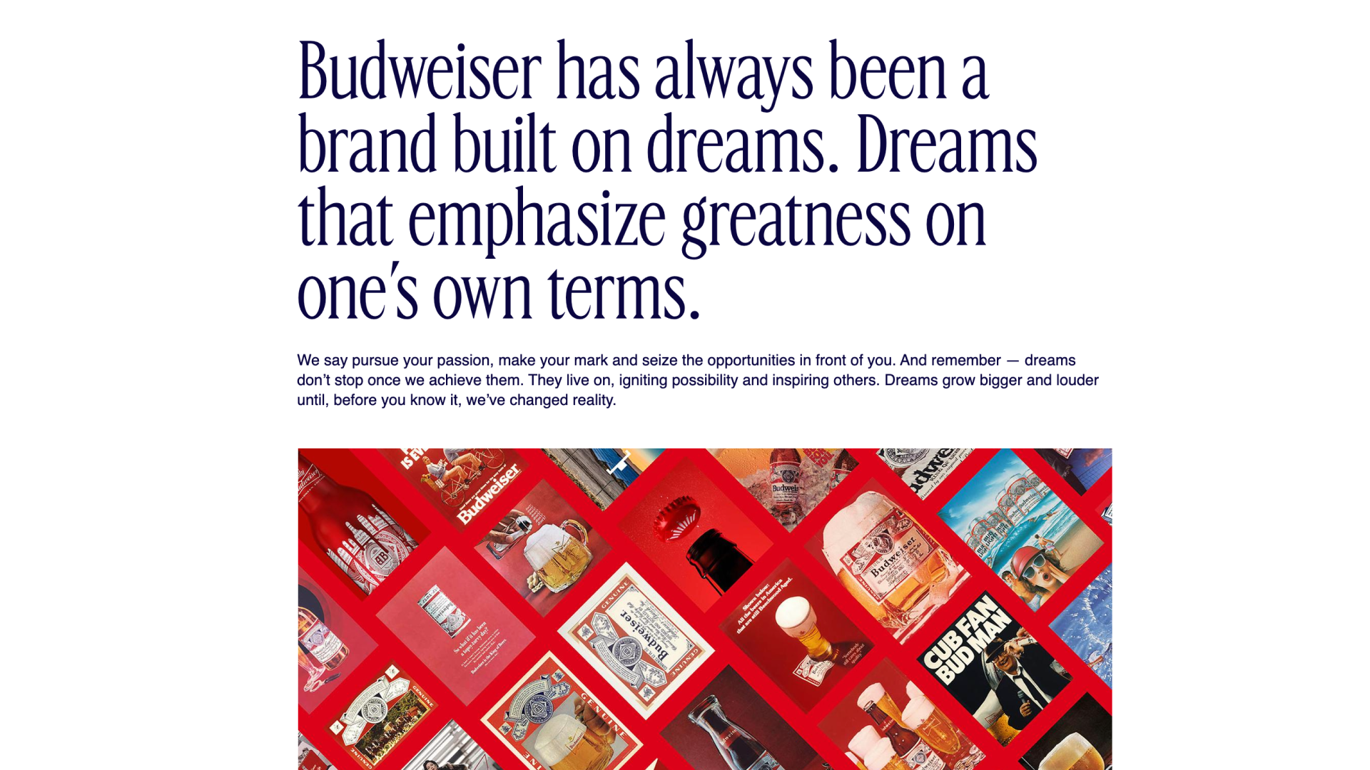 Budweiser — Built With Frontify