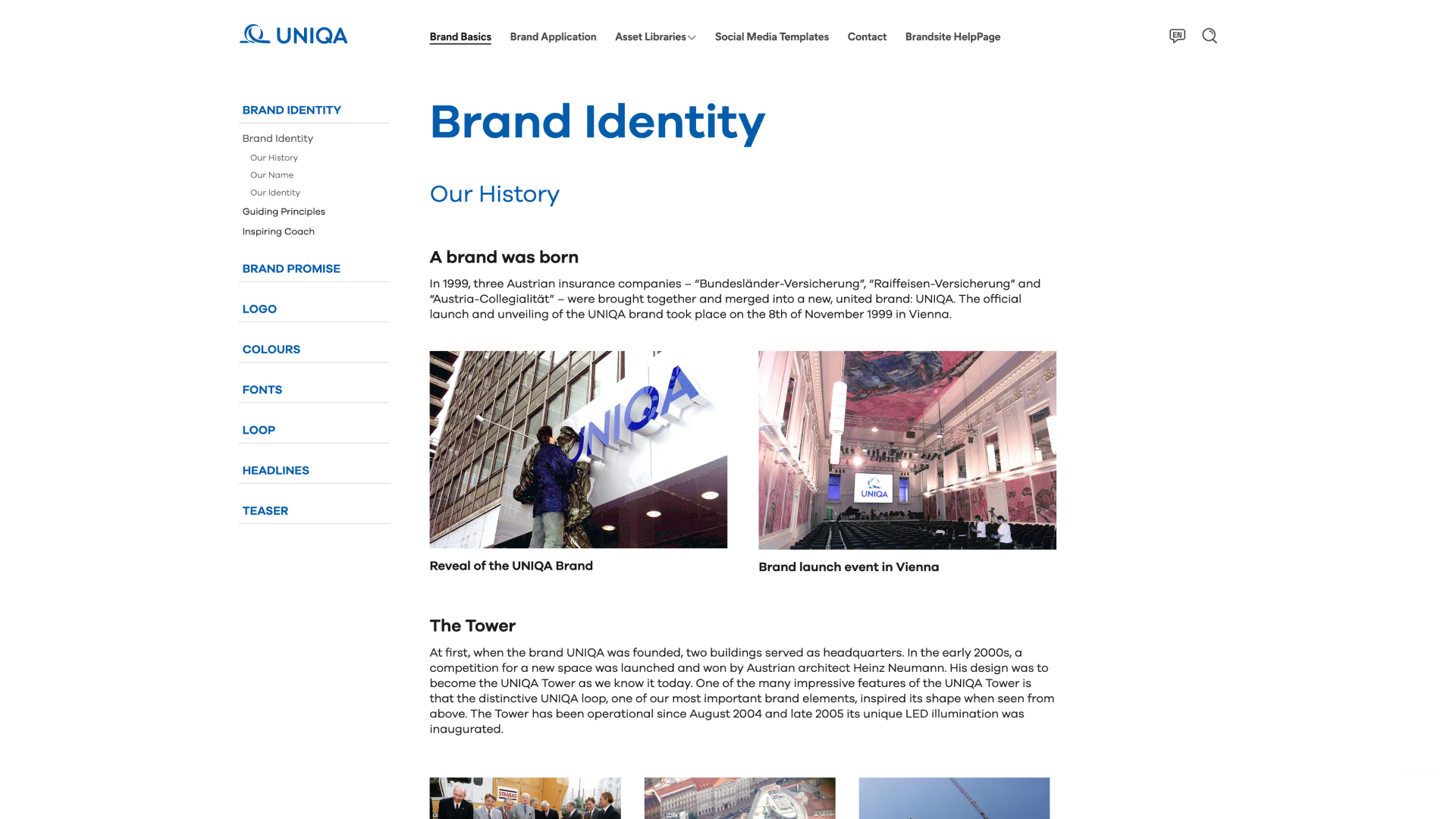 UNIQA — Built With Frontify