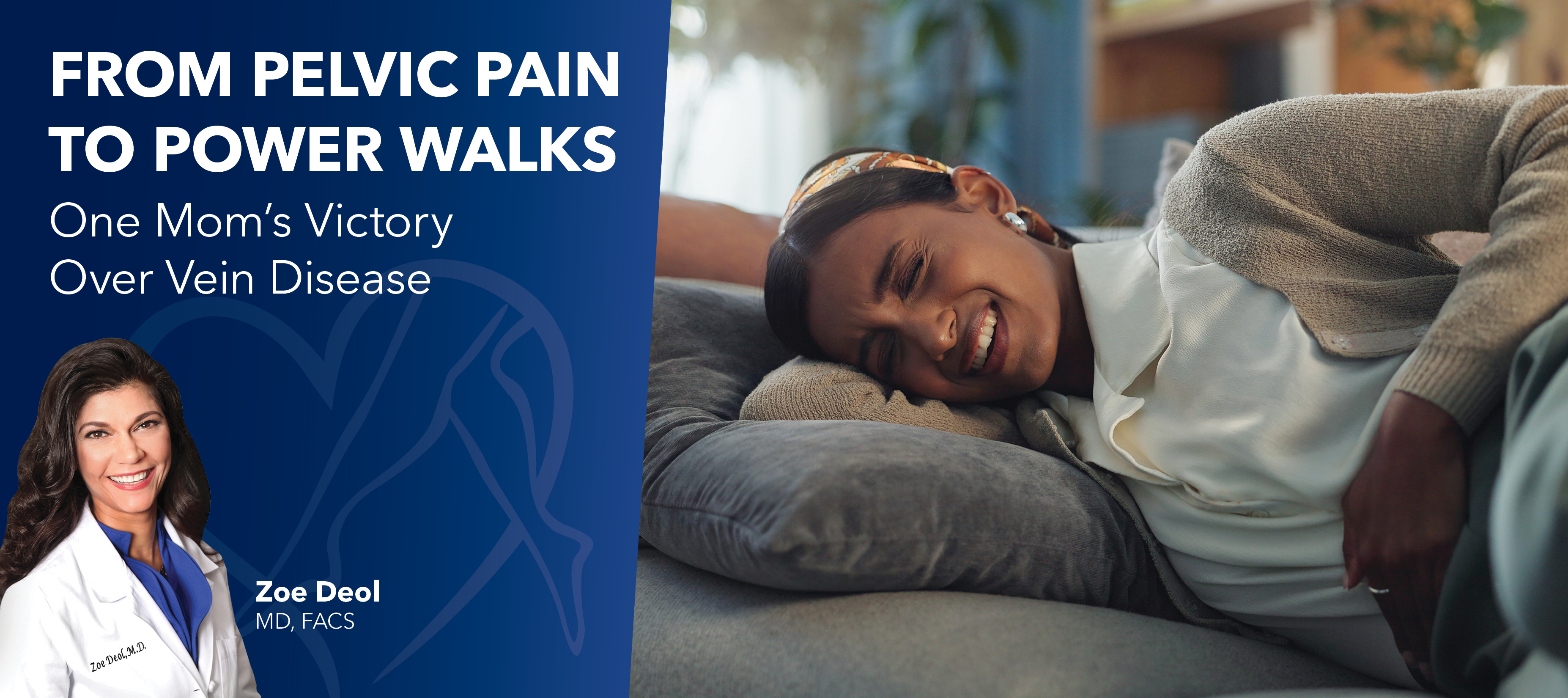 From Pelvic Pain to Power Walks: One Mom’s Victory Over Vein Disease