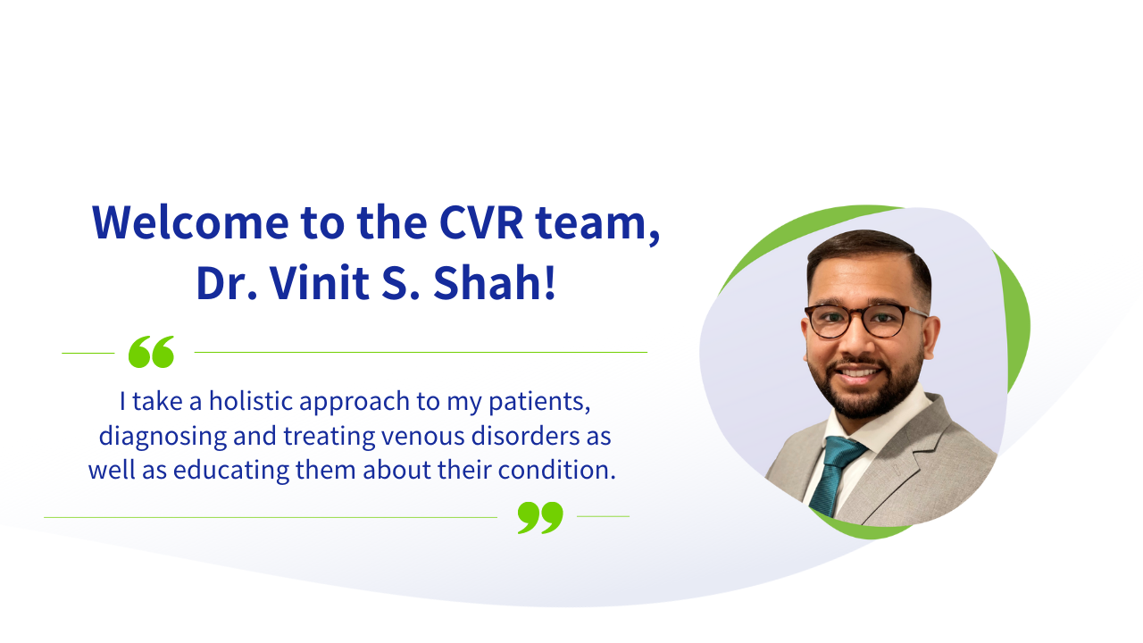 Welcome Dr. Vinit S. Shah