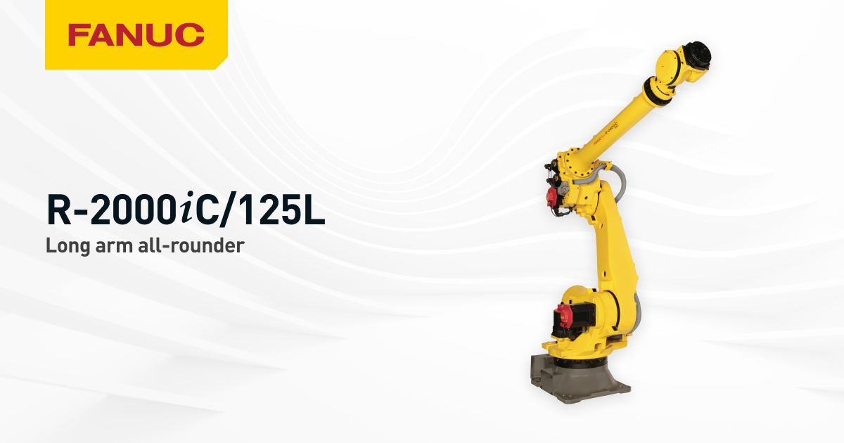 FANUC R-2000iC/125L Robot | Long Arm Heavy Payload… | FANUC America