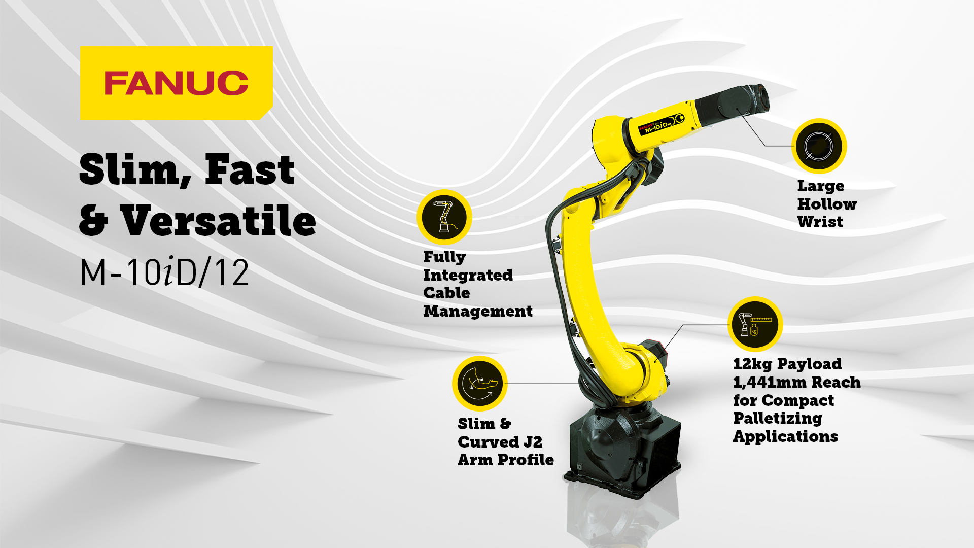 M-10iD/12 Robot - Small Payload Robot | FANUC America