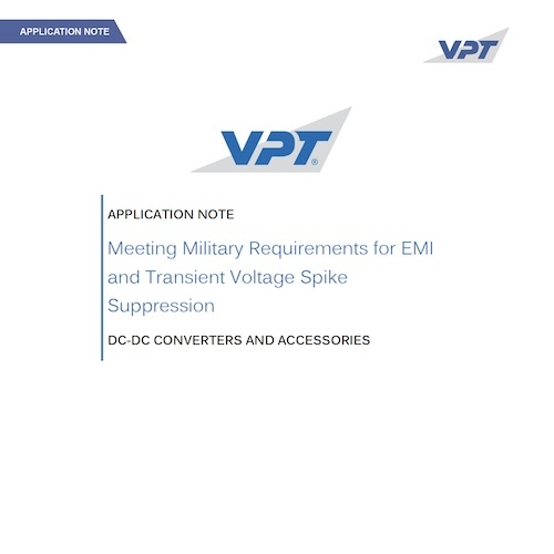 Meeting Military Requirements for EMI and Transient Voltage Spike ...