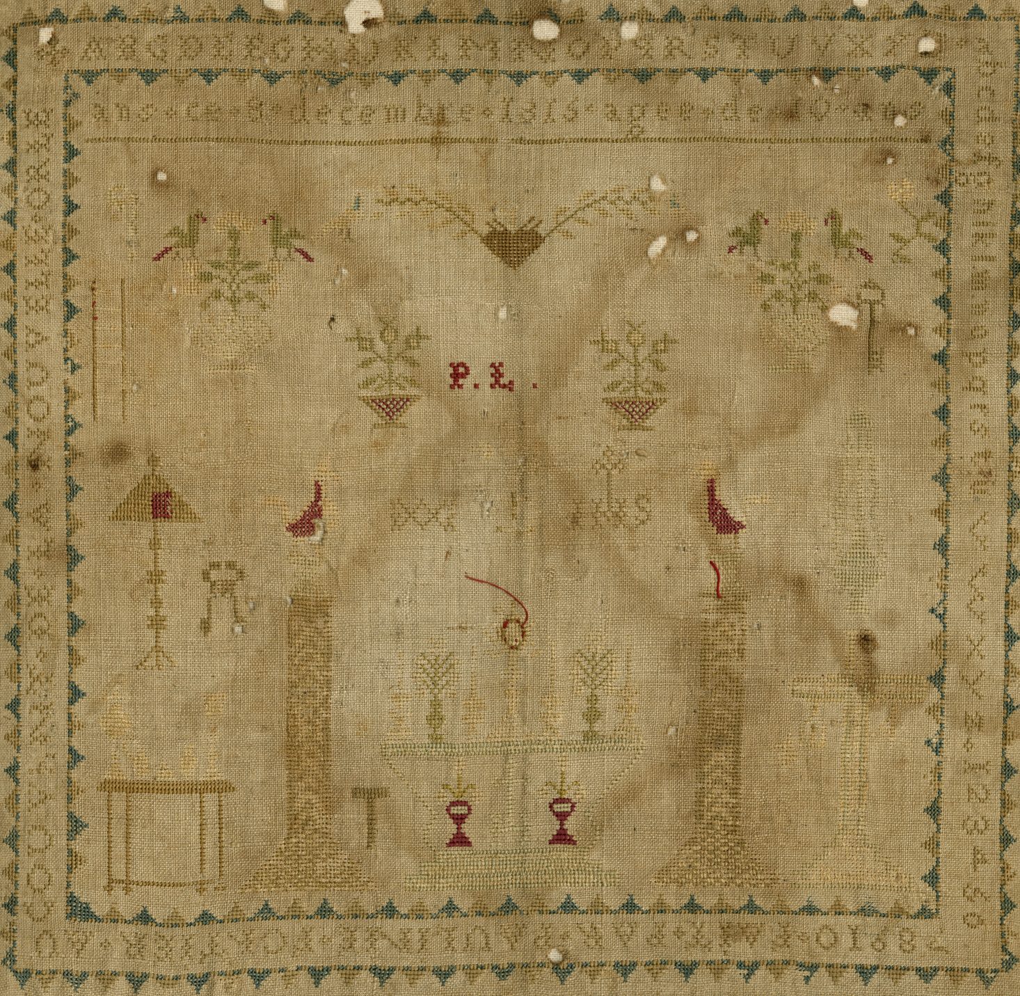 Fortier Embroidery Sampler | Historic New Orleans Collection