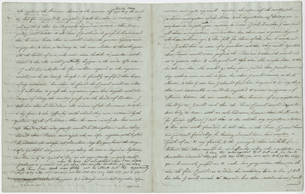 Robert R. Livingston’s Louisiana Purchase Letter | Historic New Orleans ...