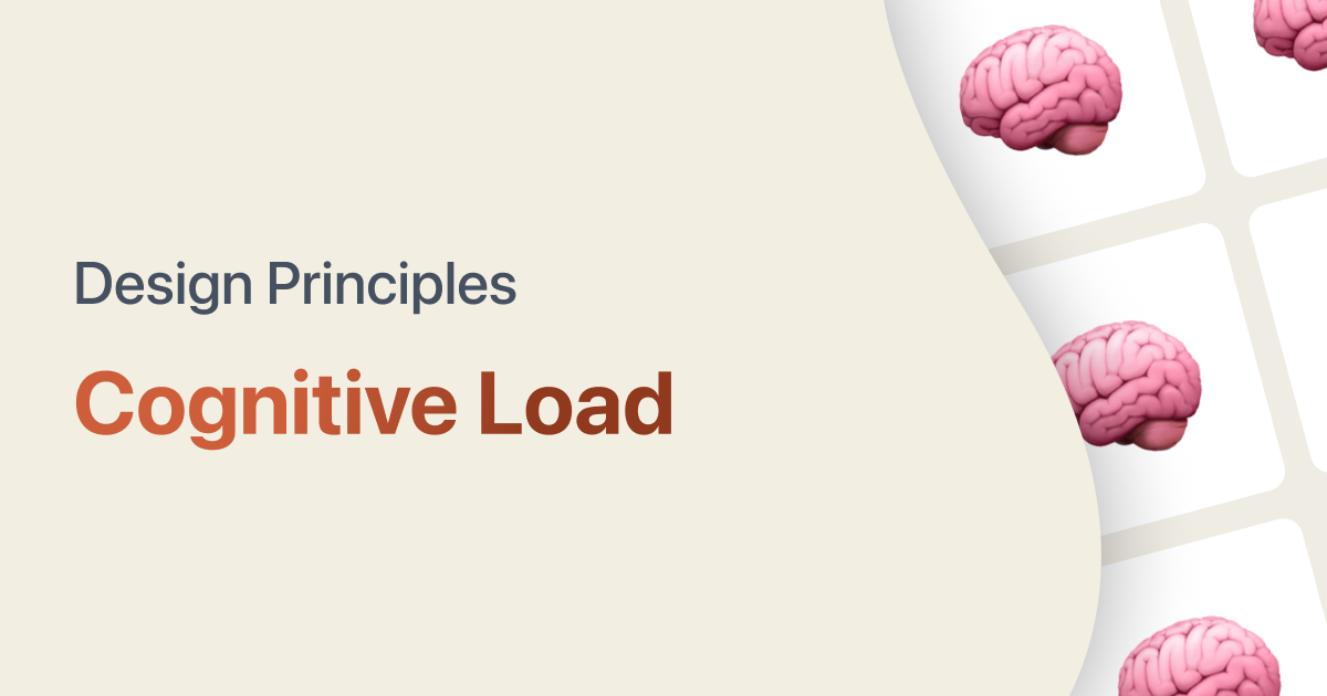 Mastering UX Psychology: Cognitive Load