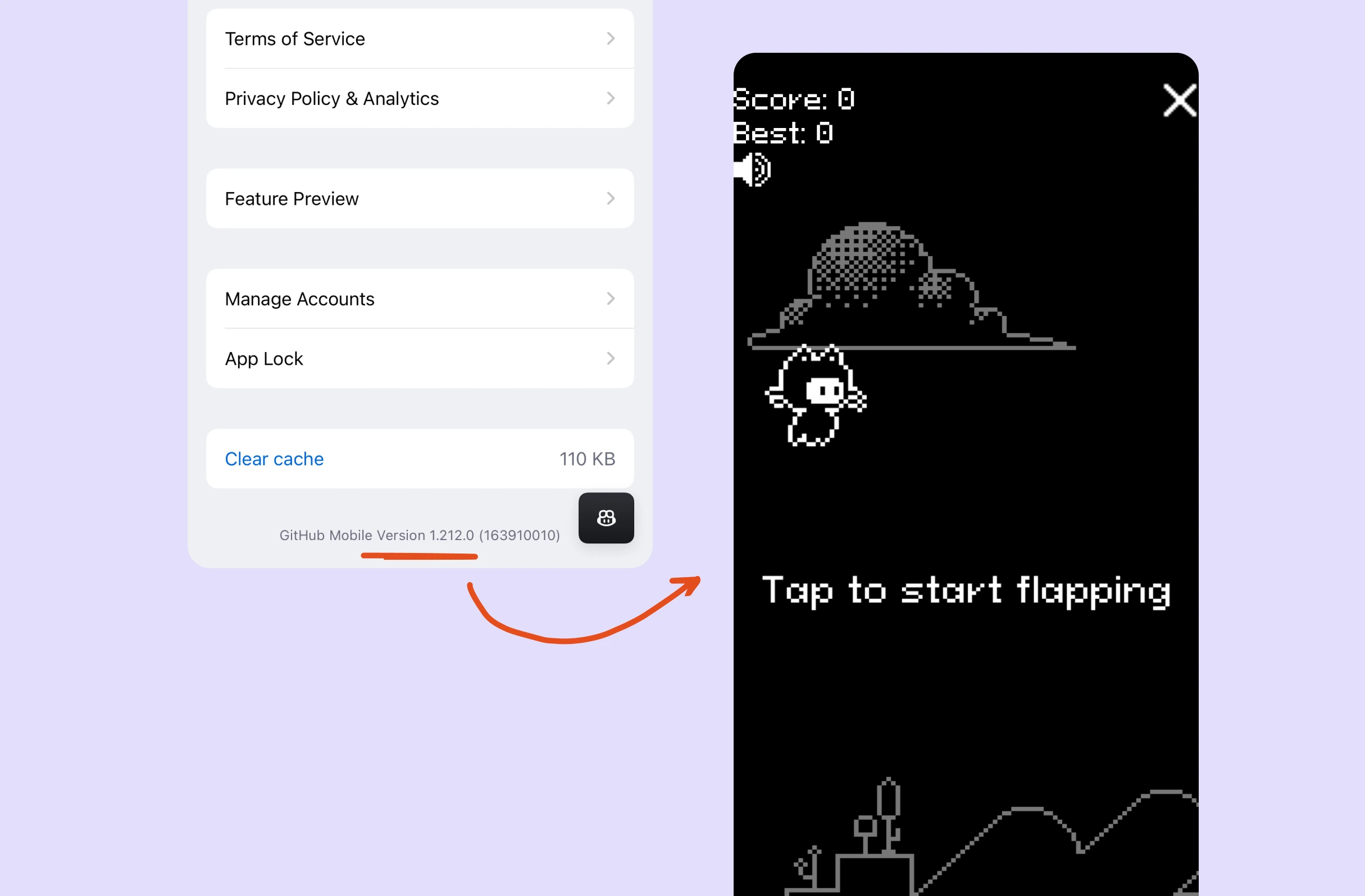 Bitesized UX example: Flappy bird is back