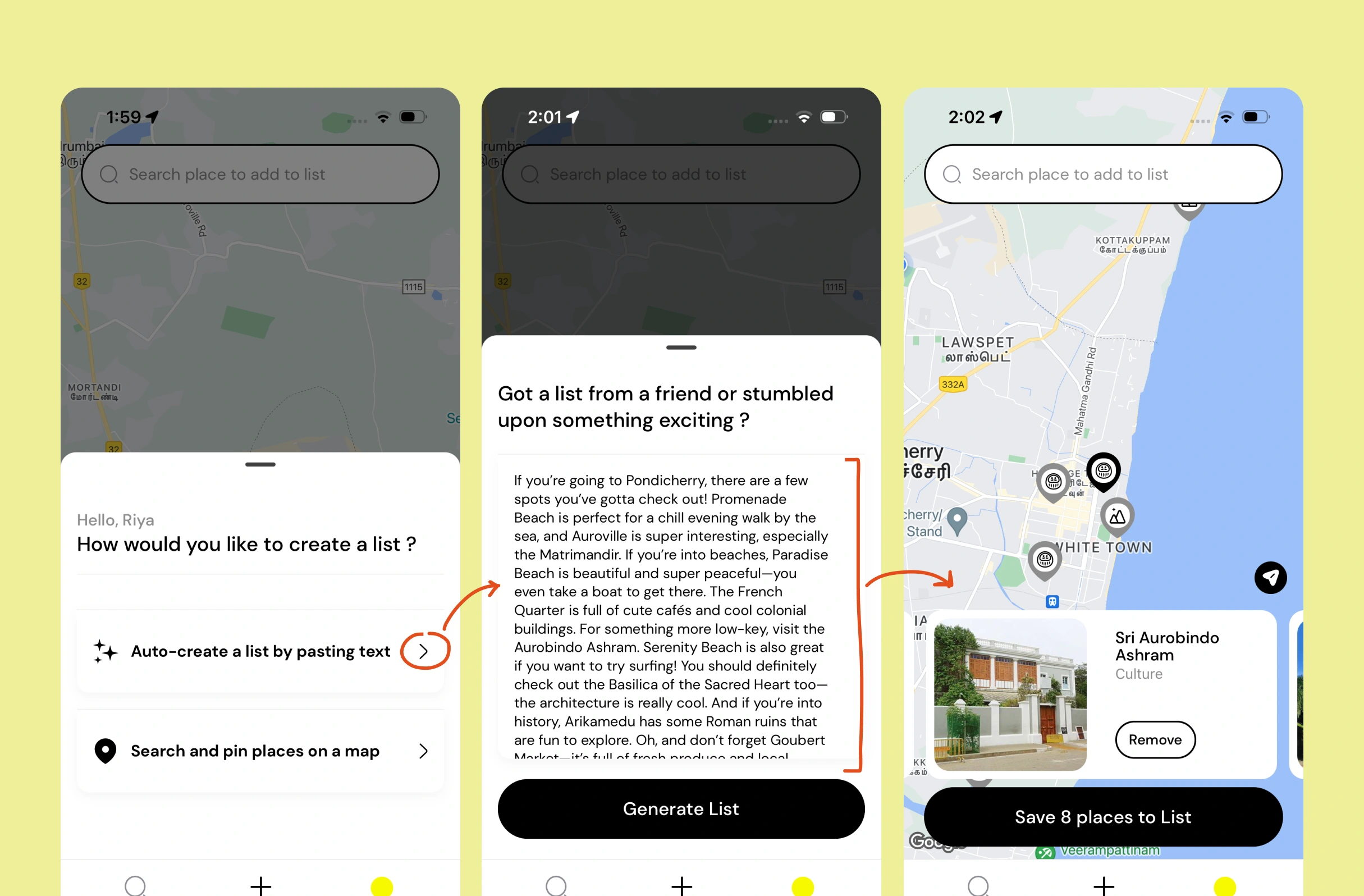 Bitesized Ux Example Creating An Itinerary