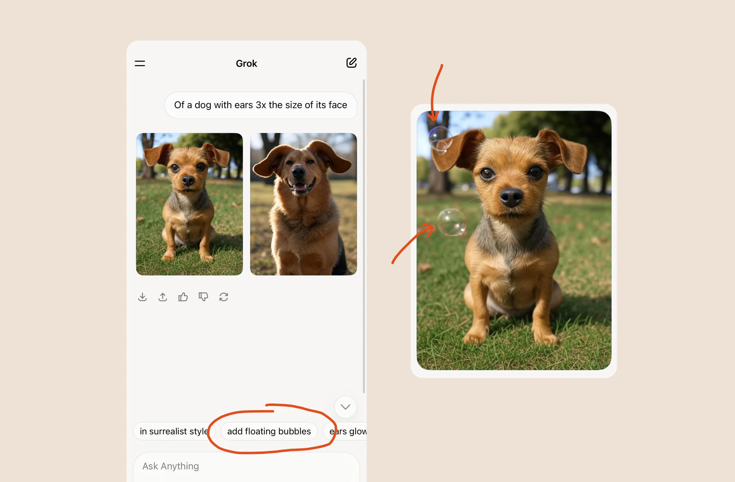 Bitesized UX example: Smart add-ons