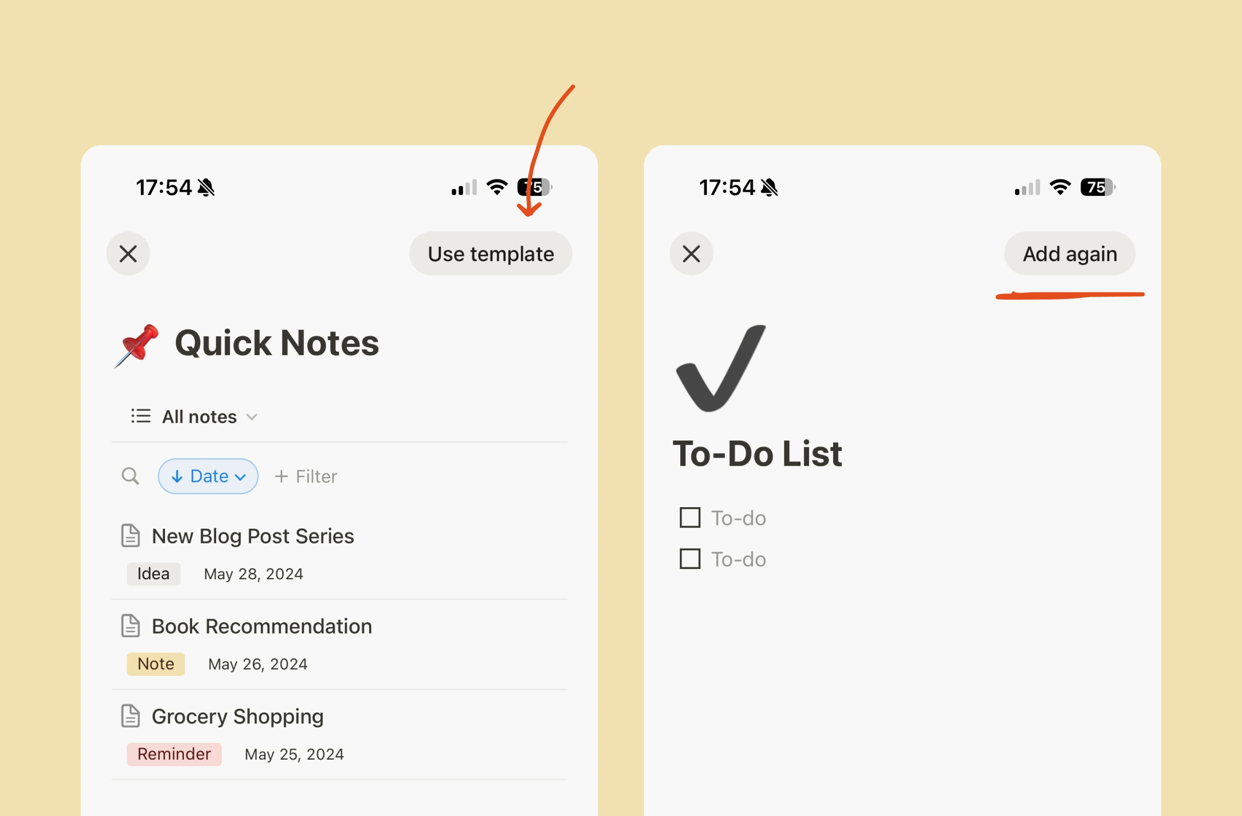 Bitesized Ux Example Contextualising Notion Templates